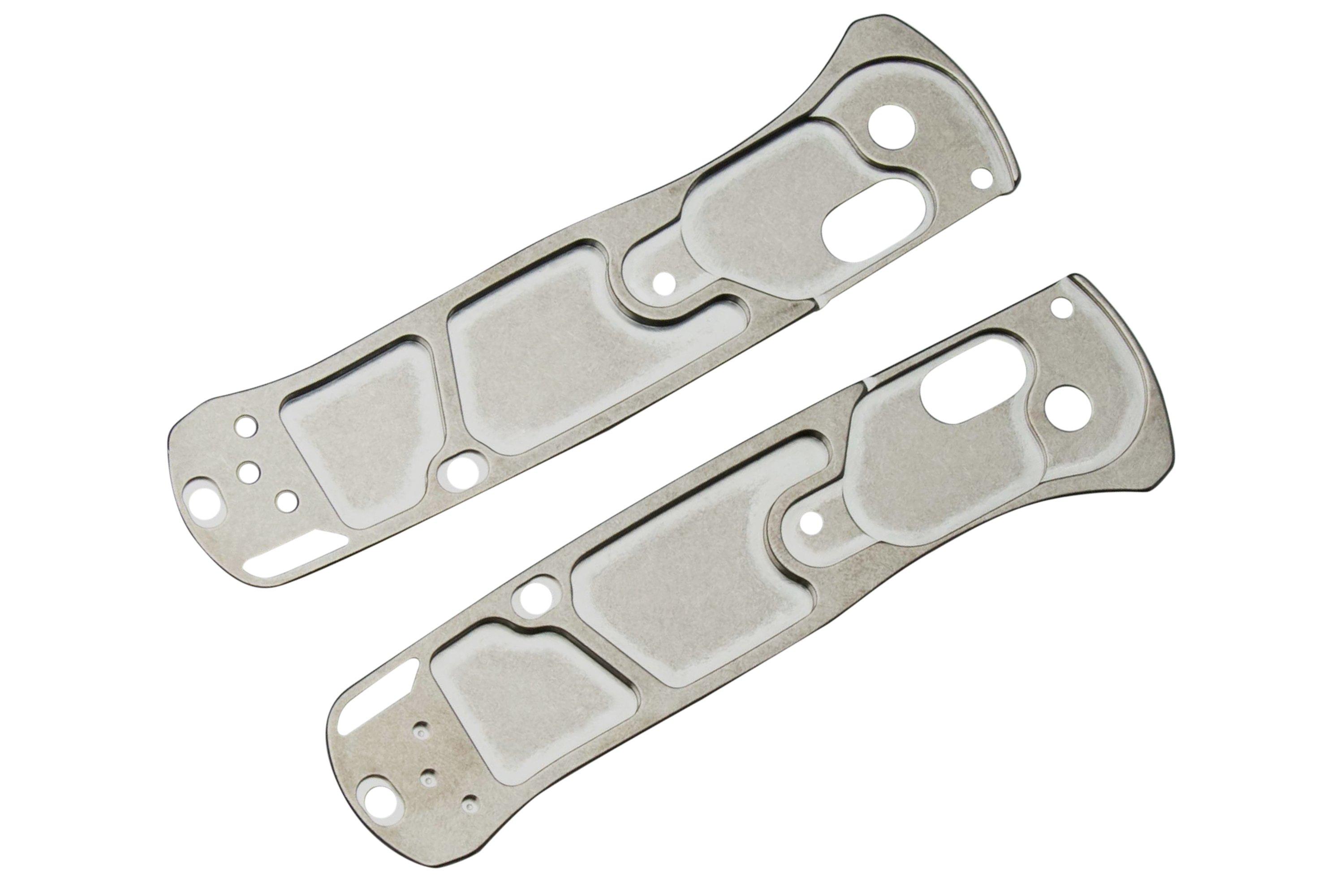 Flytanium Benchmade Mini Bugout Scales, Crossfade Titanium Stonewash ...