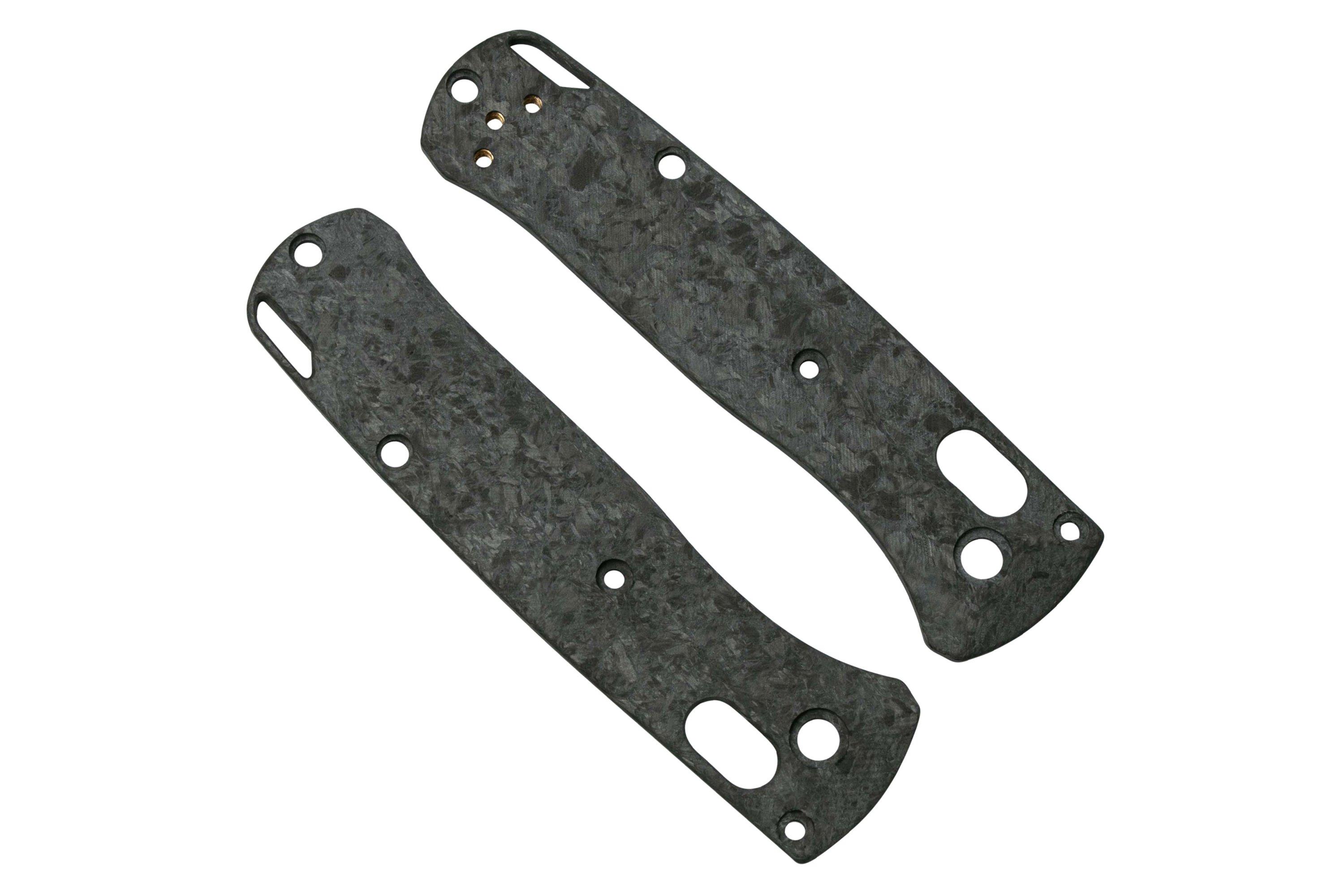 Flytanium Benchmade Mini Bugout Scales, Crossfade Shredded Carbon fibre ...