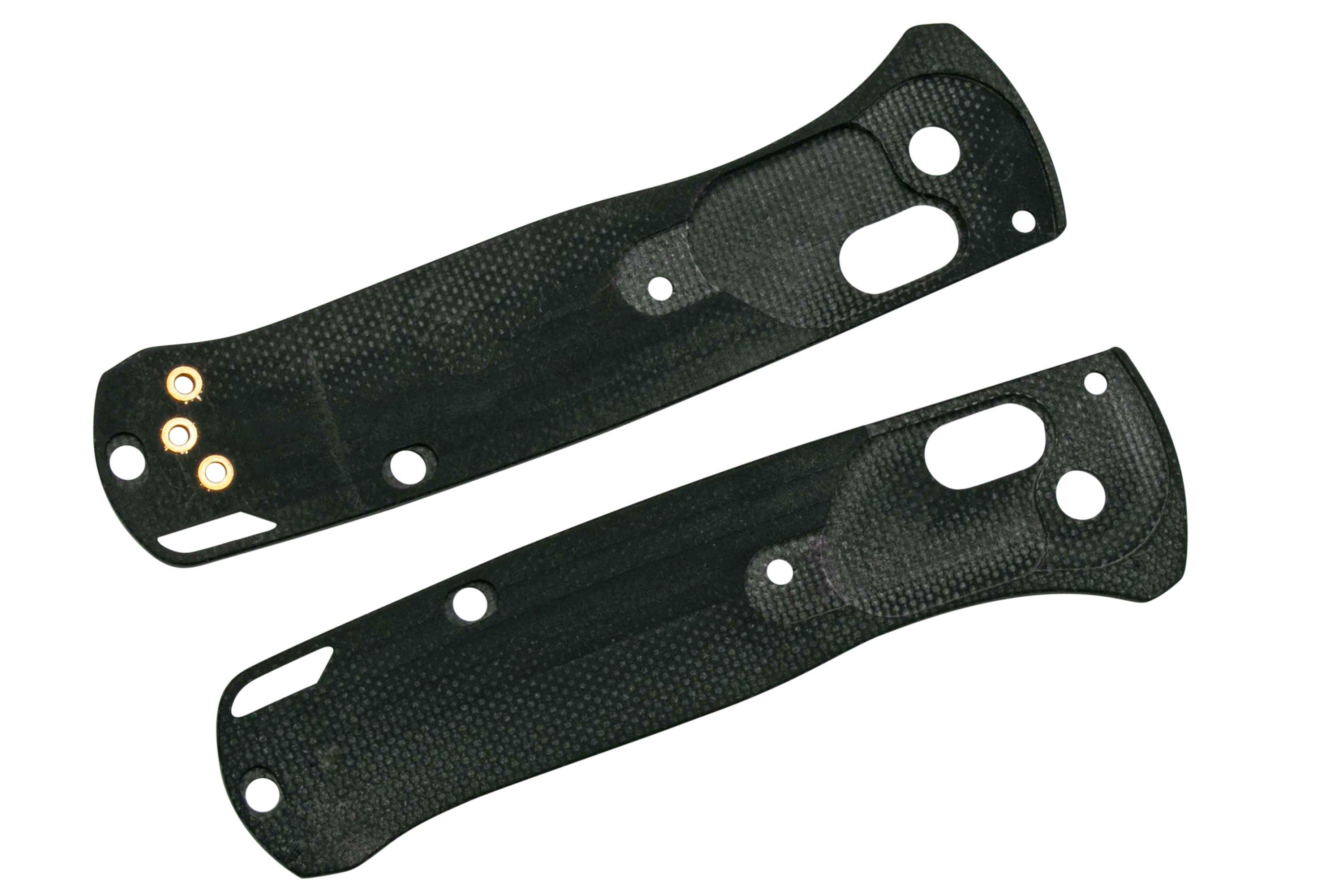 Flytanium Benchmade Mini Bugout Scales, Crossfade Black G10 ...