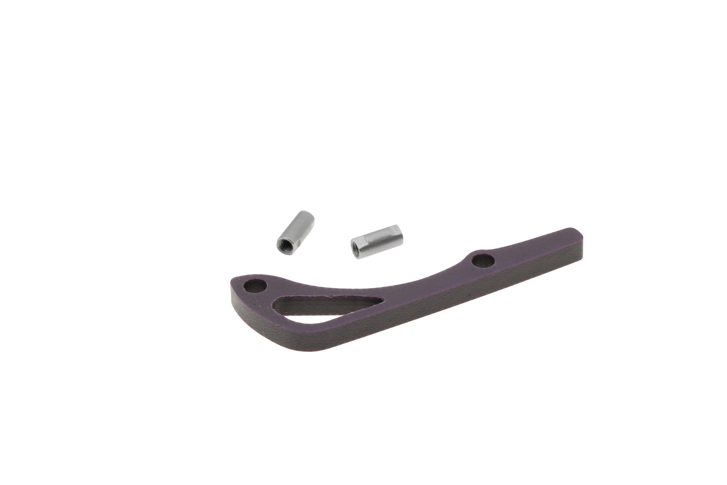 Flytanium Benchmade Bugout Backspacer FLY-947 Purple G10 ...