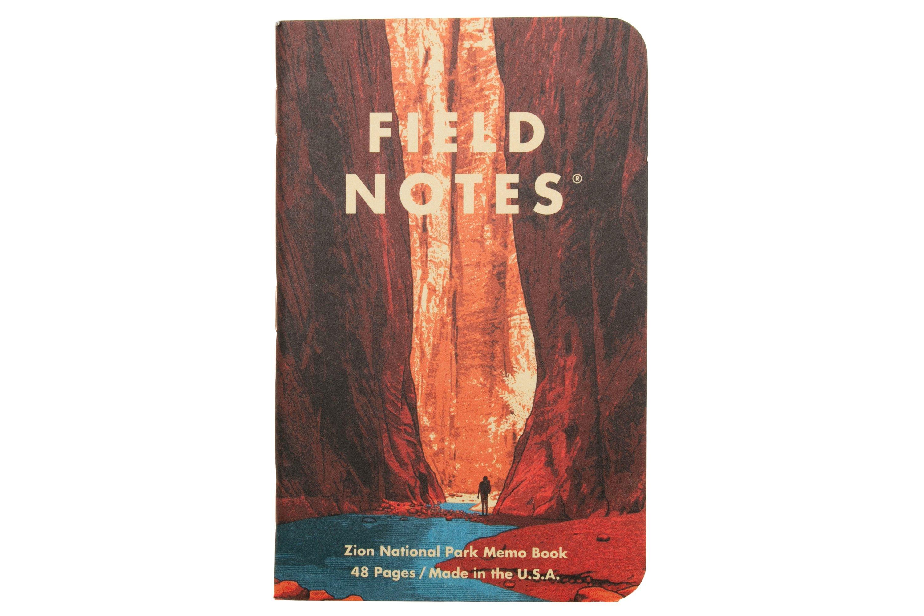 Field Notes National Parks FNC-43a Graph 3-Pack A Yosemite Acadia Zion ...