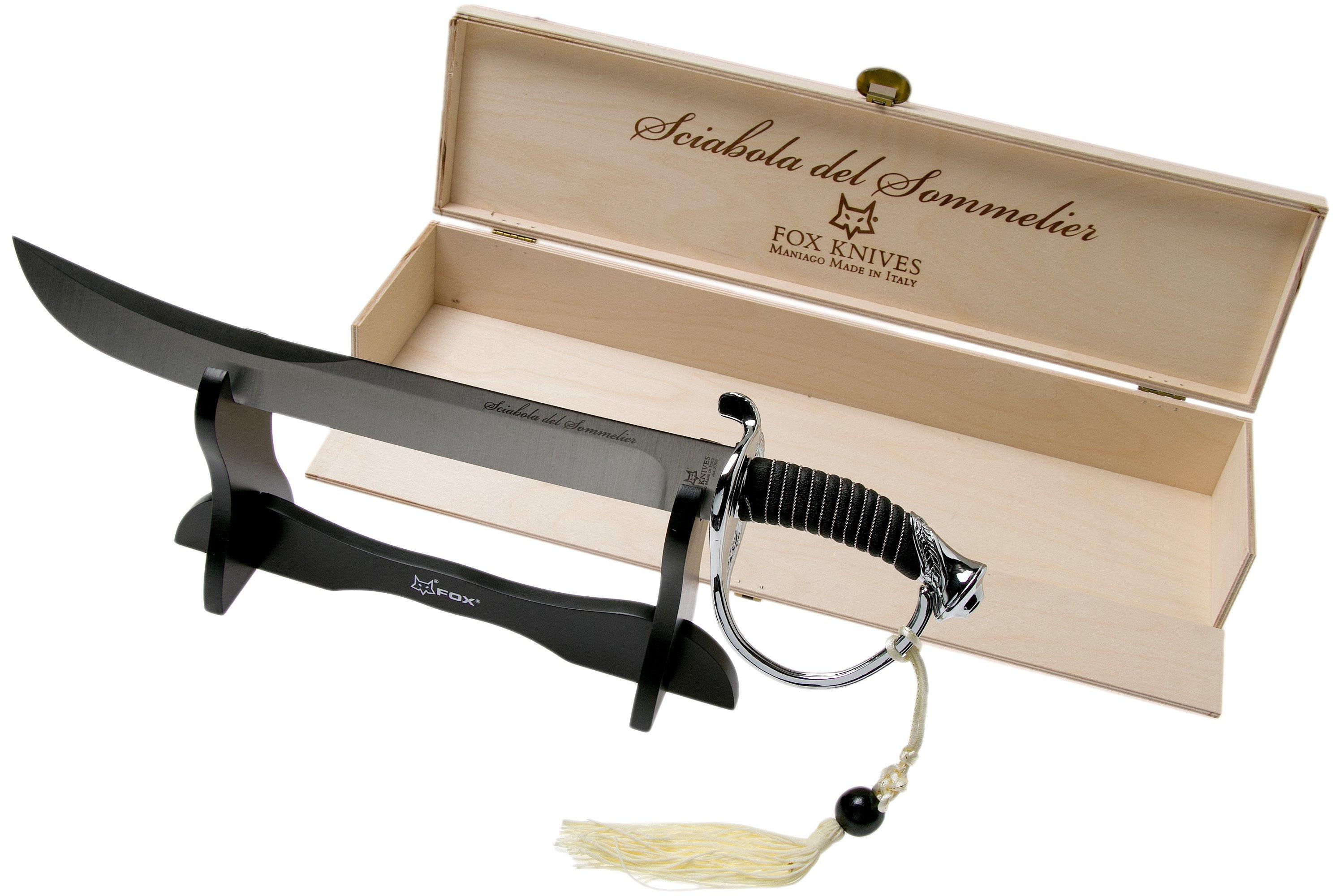 Fox champagne sabre nickel | Advantageously shopping at Knivesandtools.ie