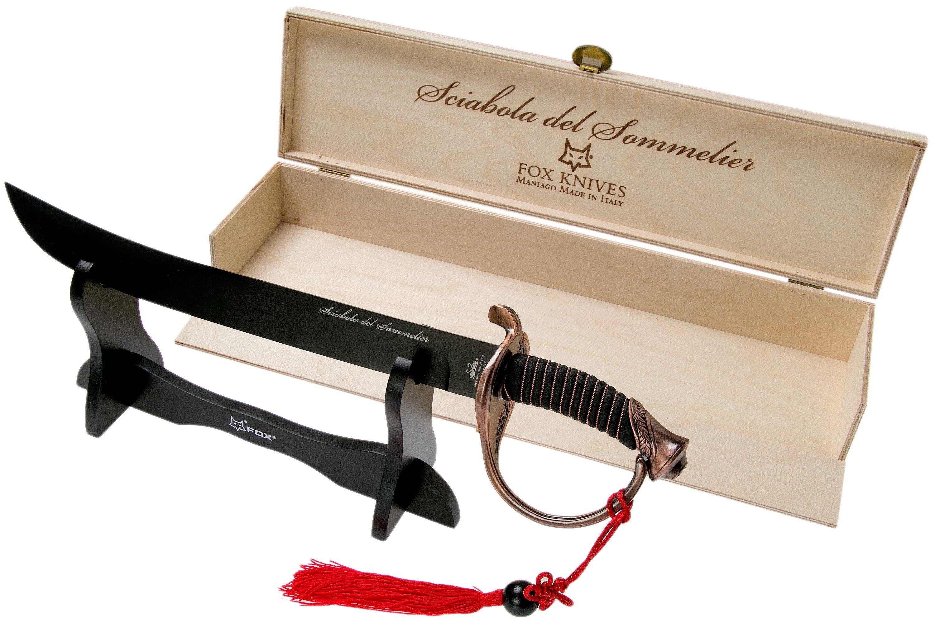 Fox champagne sabre bronze | Advantageously shopping at Knivesandtools.com