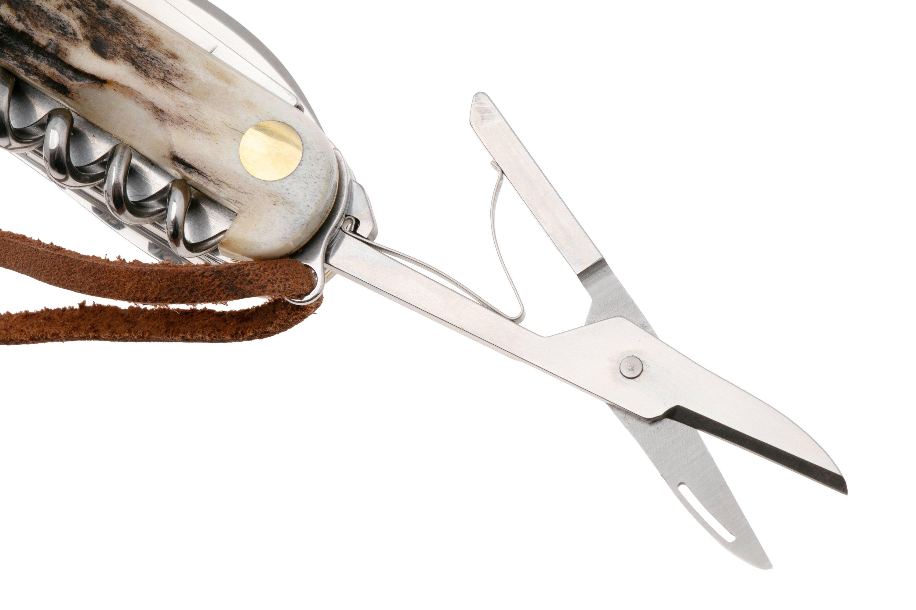 Fox Knives Venatores 226-8-SCE, M390 Deer Horn 8 Tools, Swiss pocket ...