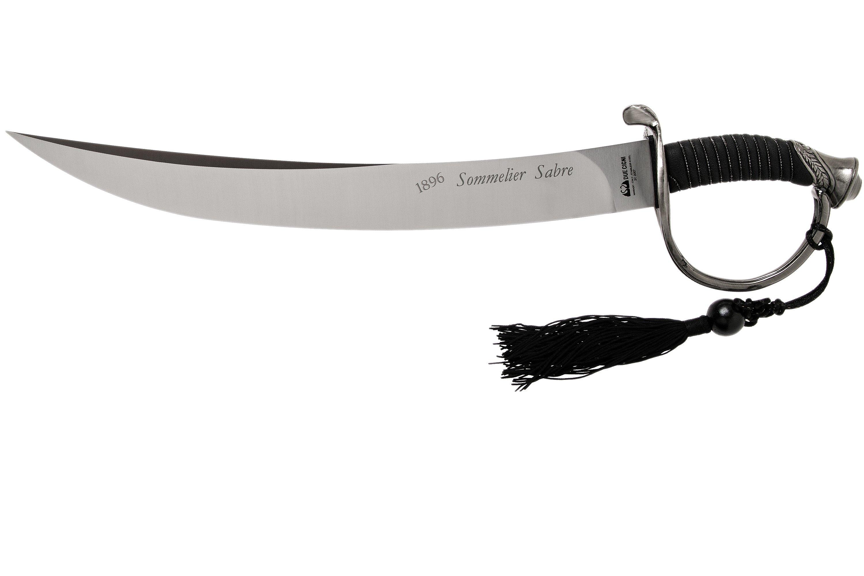 Due Cigni Linea 1896 Sciabola Sommelier 2C2007 champagne sabre silver ...