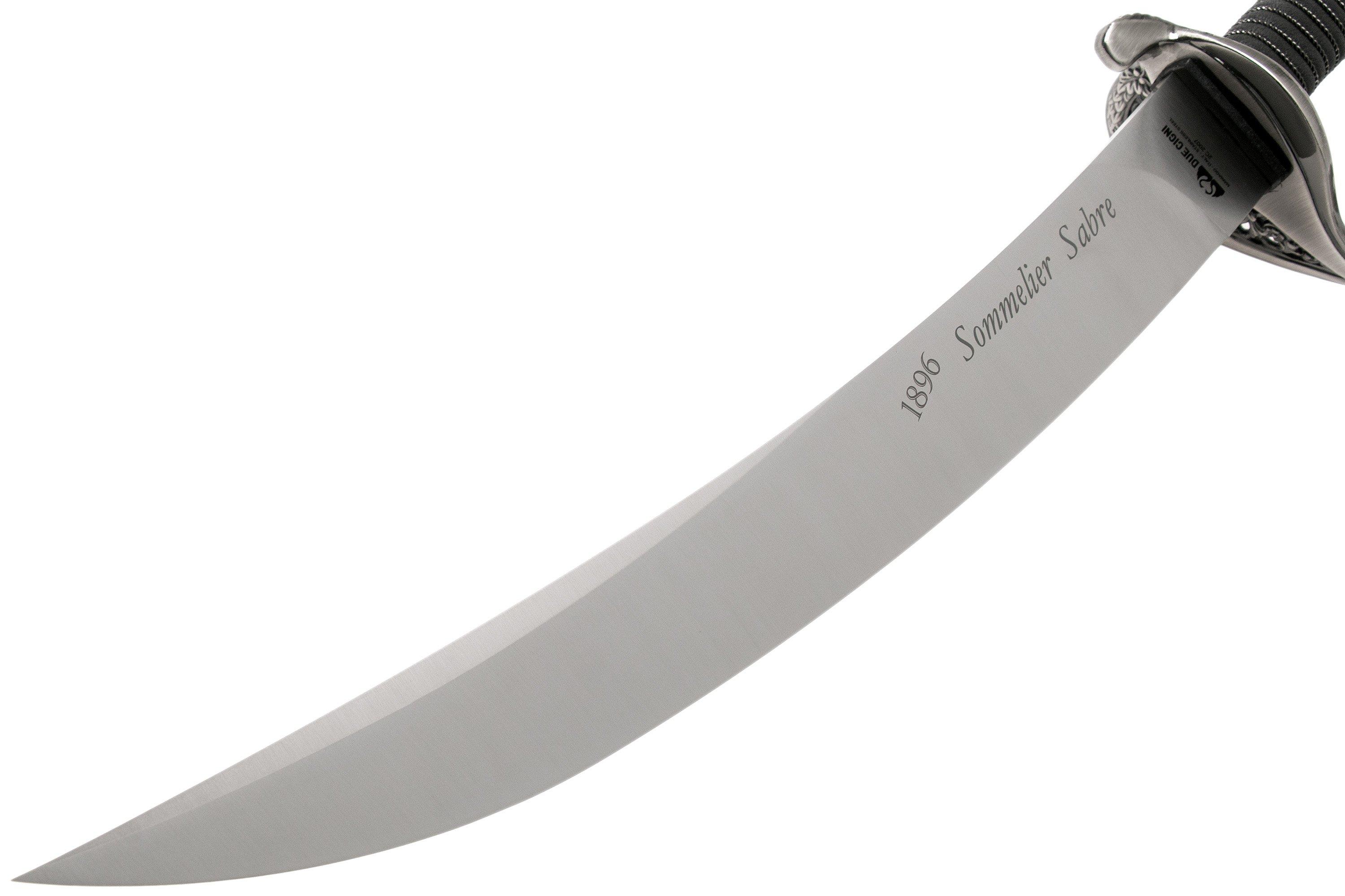 Due Cigni Linea 1896 Sciabola Sommelier 2C2007 champagne sabre silver ...