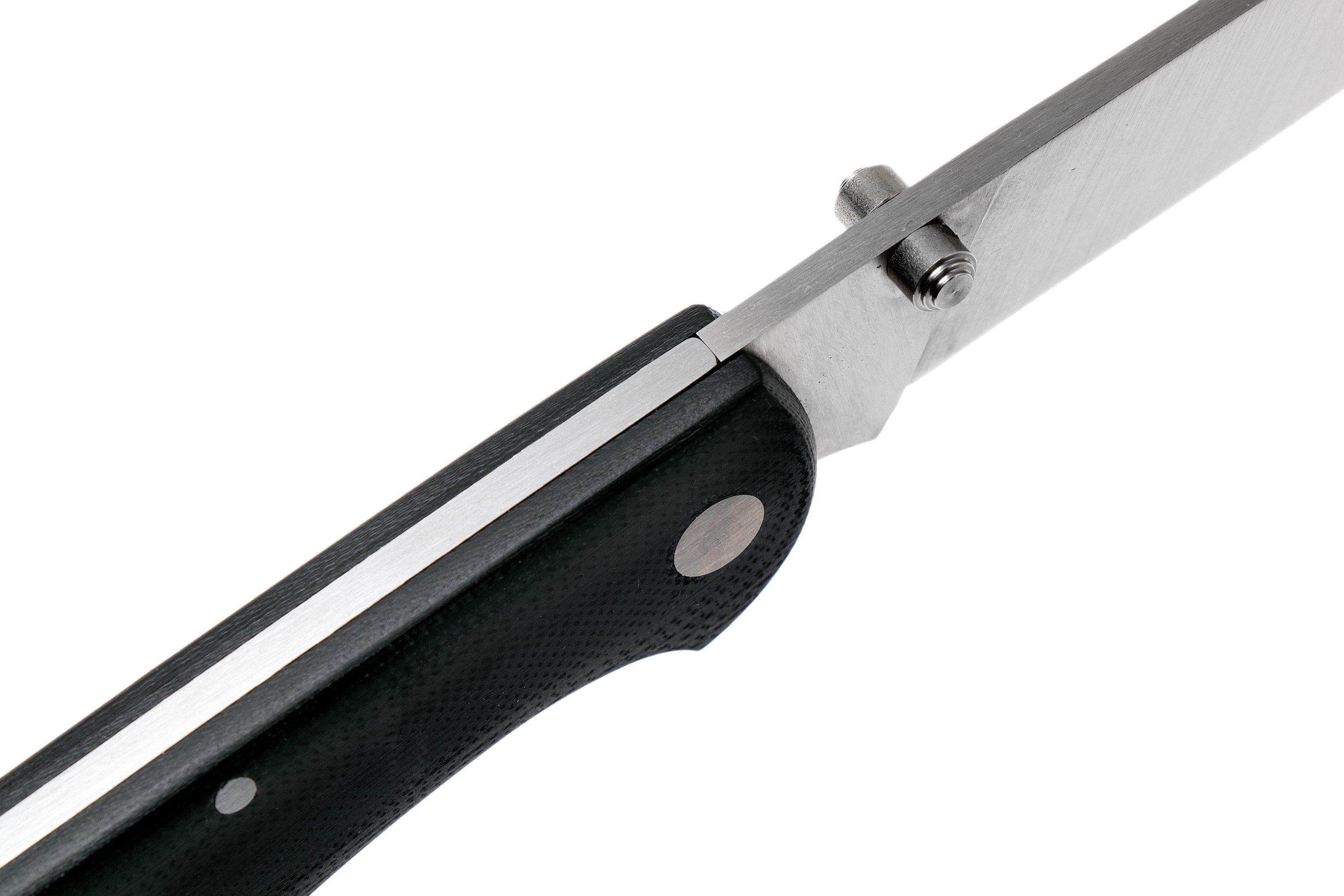 Fox 500 Black G10 pocket knife | Advantageously shopping at ...