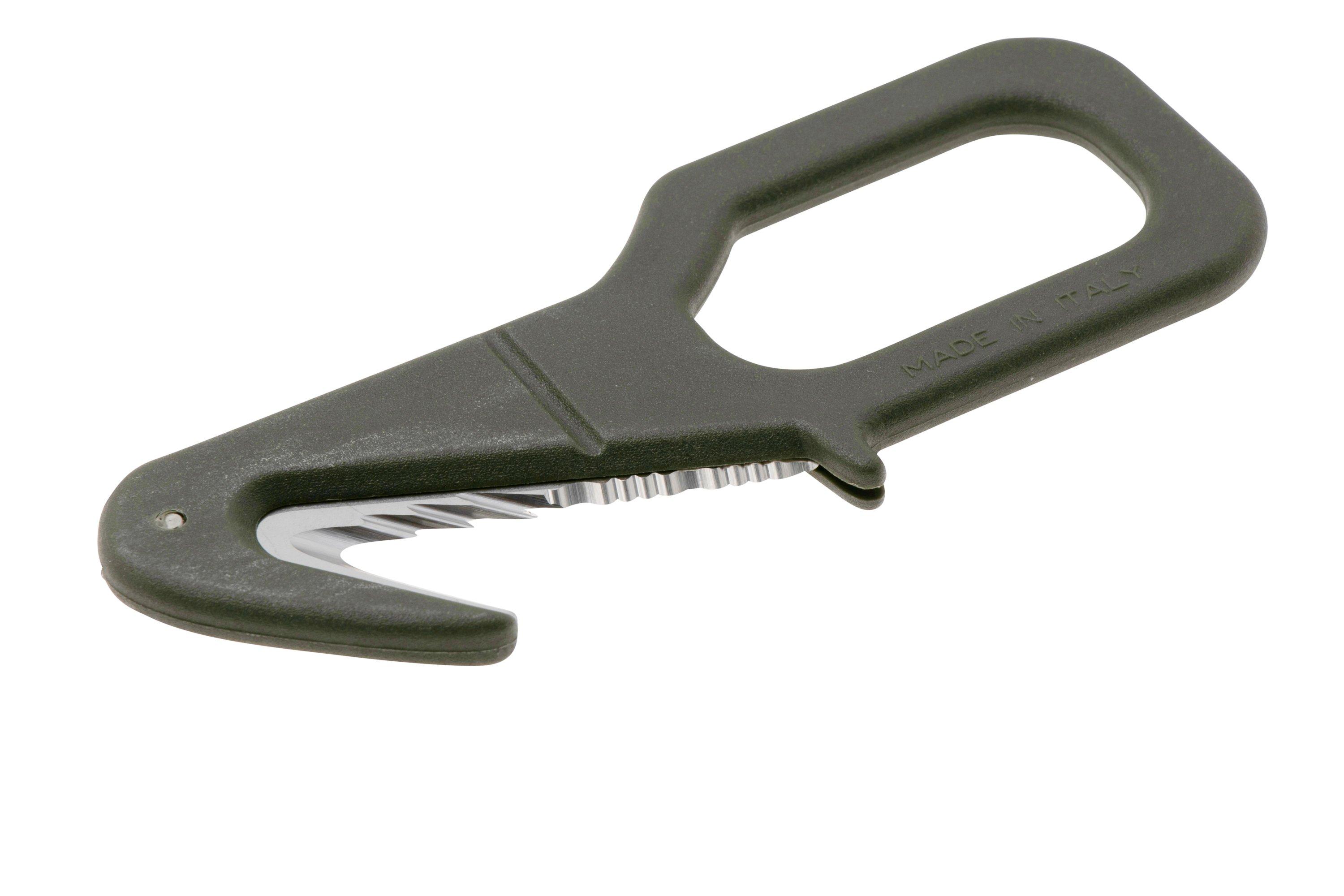 Fox Knives Rescue Emergency Tool FX-640 OD Green, seatbelt cutter ...