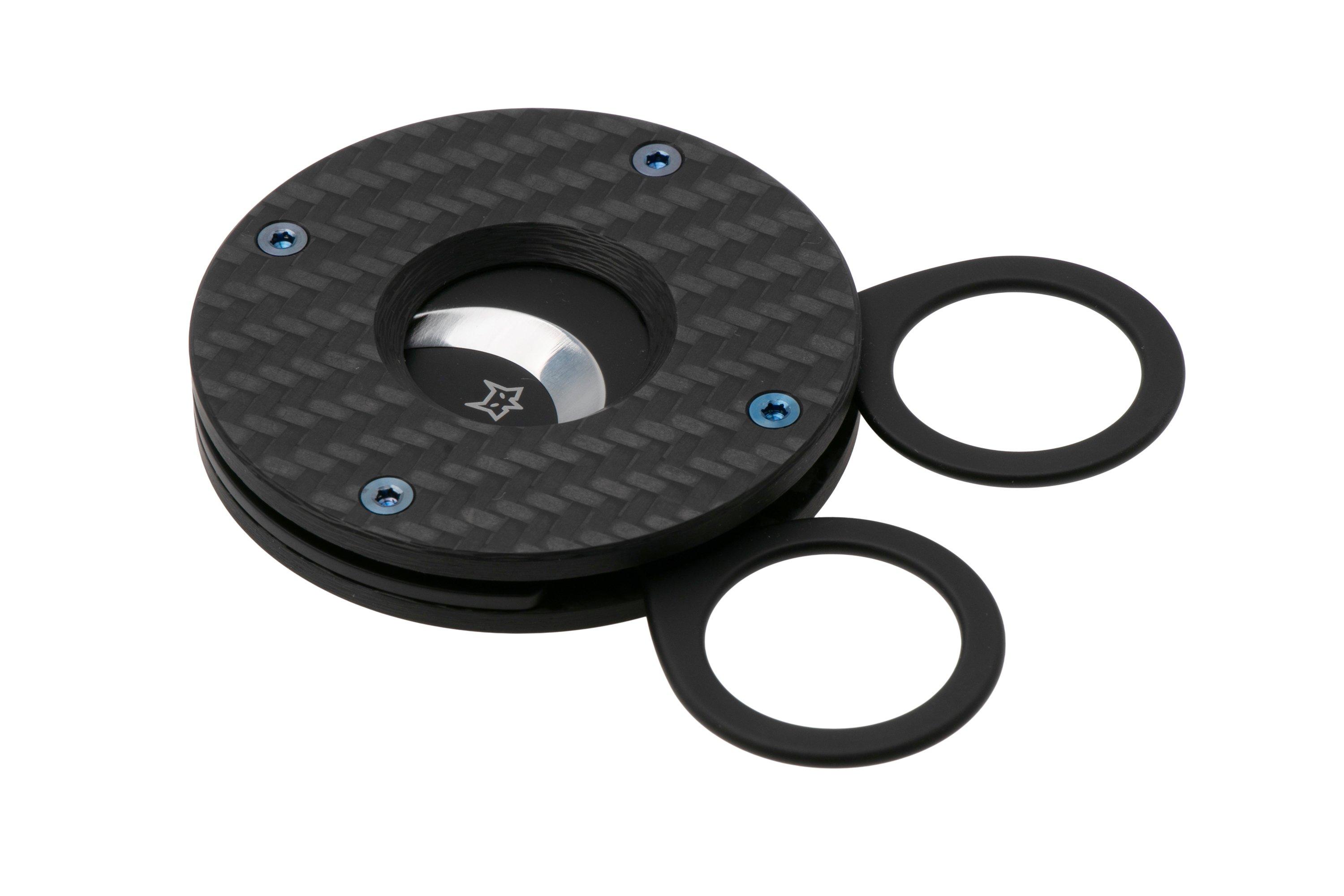 Fox Circle Cigar Cutter 743-3KT, PVD Sandvik 12C27, Twirl Fatcarbon ...