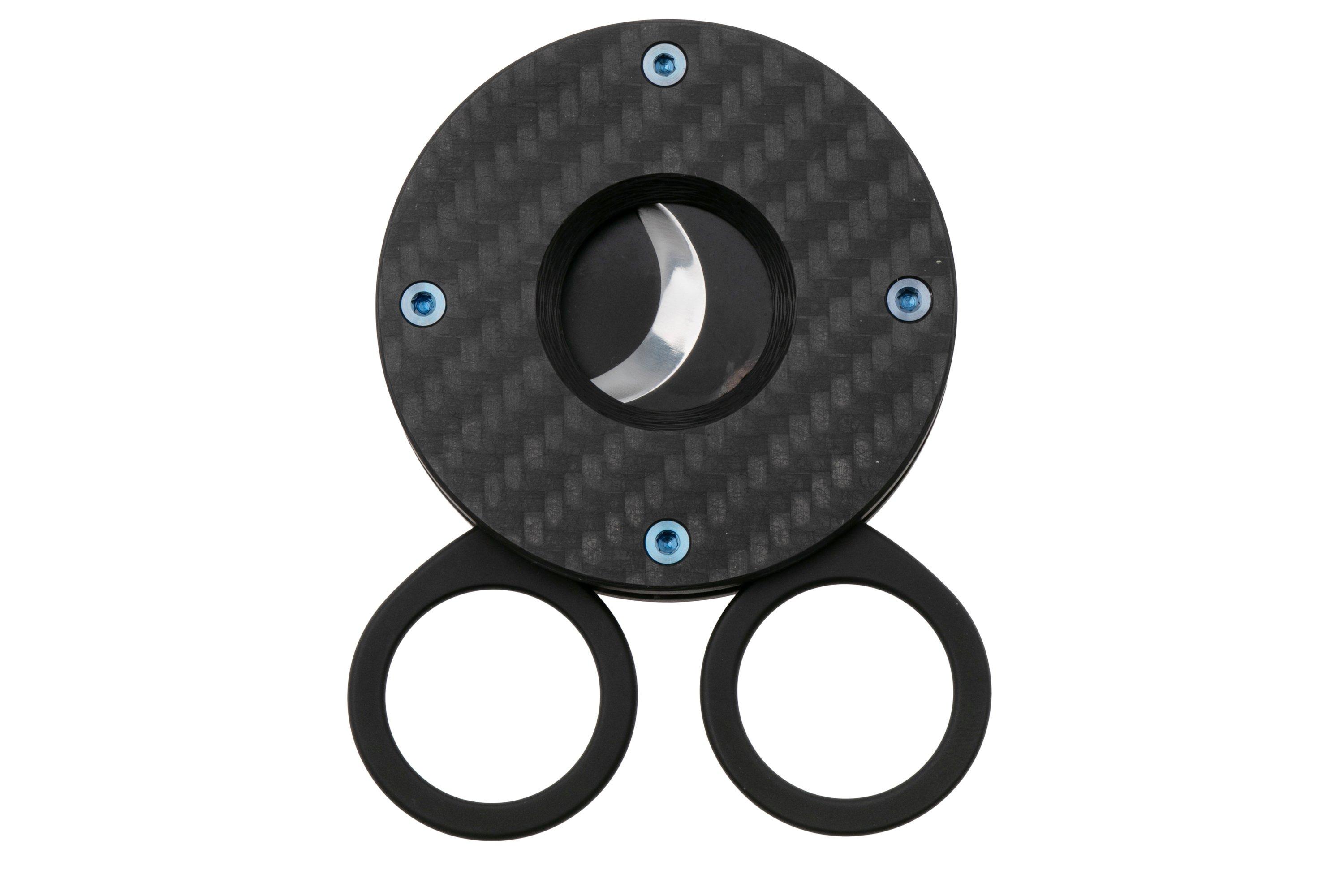 Fox Circle Cigar Cutter 743-3KT, PVD Sandvik 12C27, Twirl Fatcarbon ...