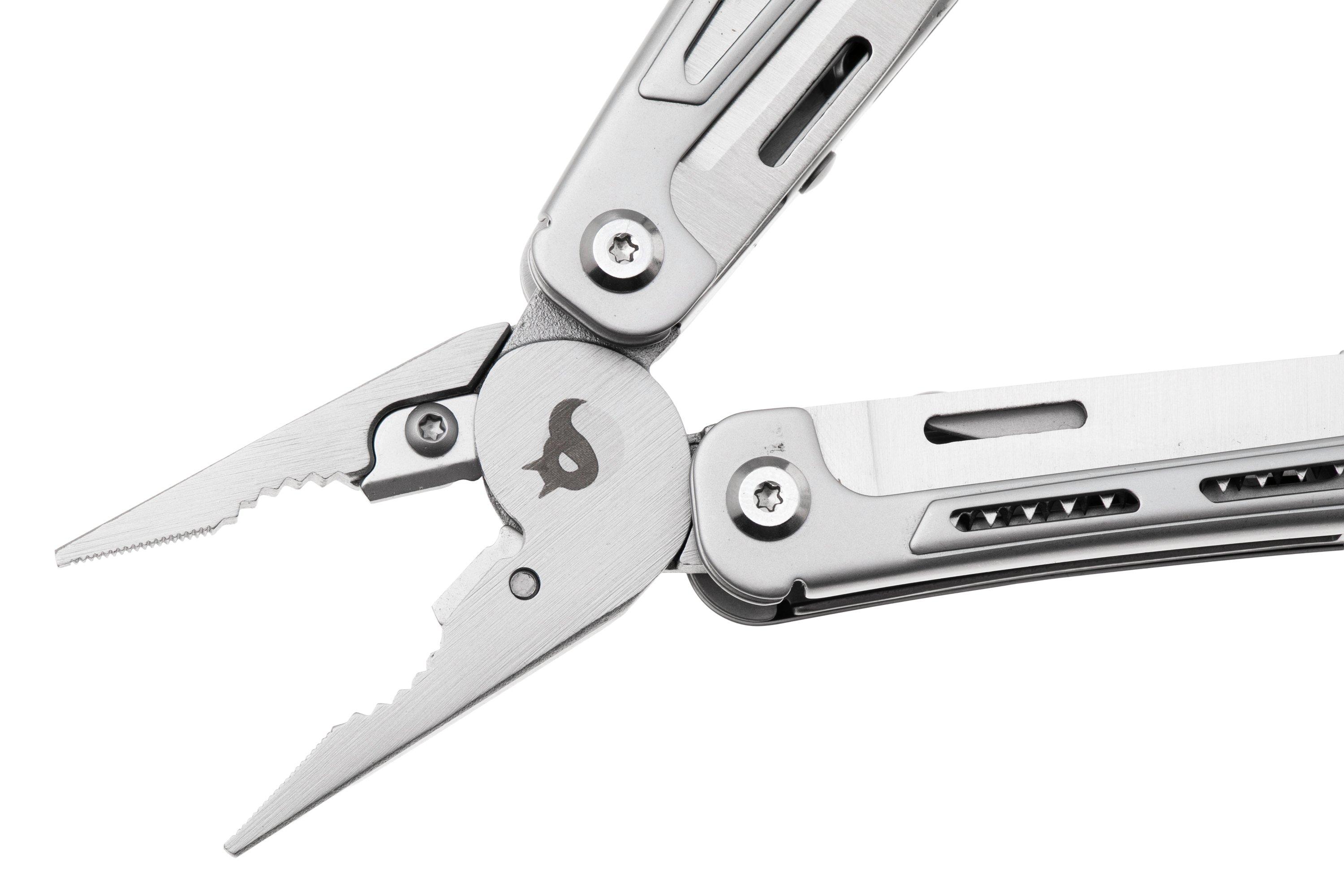 Black Fox Fortitude BF-206 Satin AISI 440 multi-tool | Advantageously shopping at Knivesandtools ...