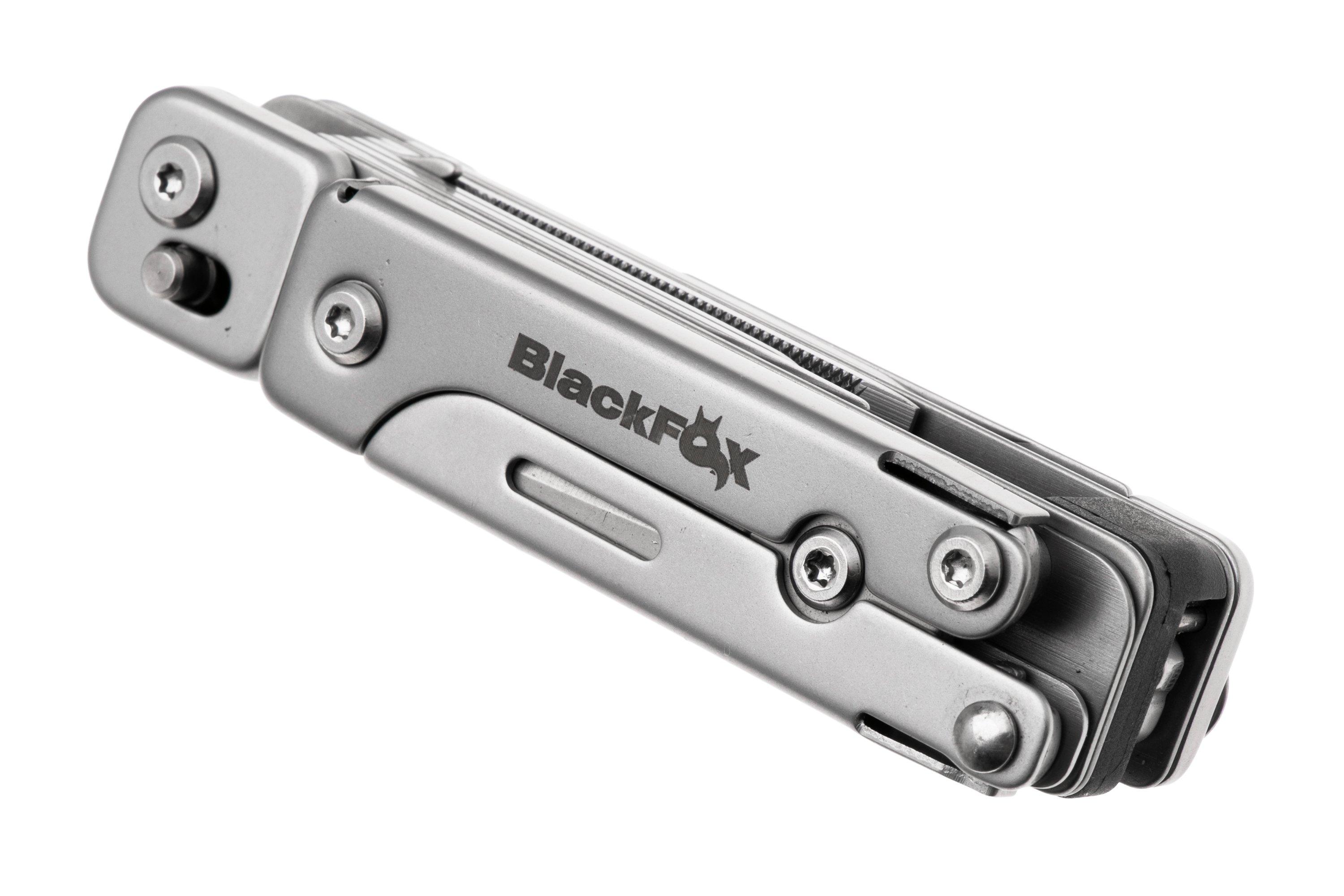 Black Fox Solver BF-207 Satin AISI 440 multi-tool | Advantageously shopping at Knivesandtools.com
