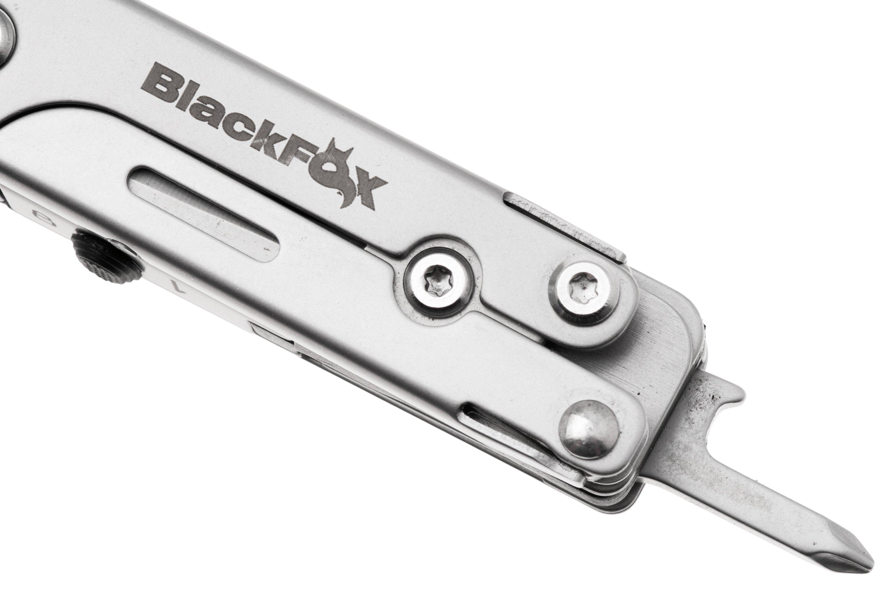 Black Fox Solver BF-207 Satin AISI 440 multi-tool | Advantageously shopping at Knivesandtools.com
