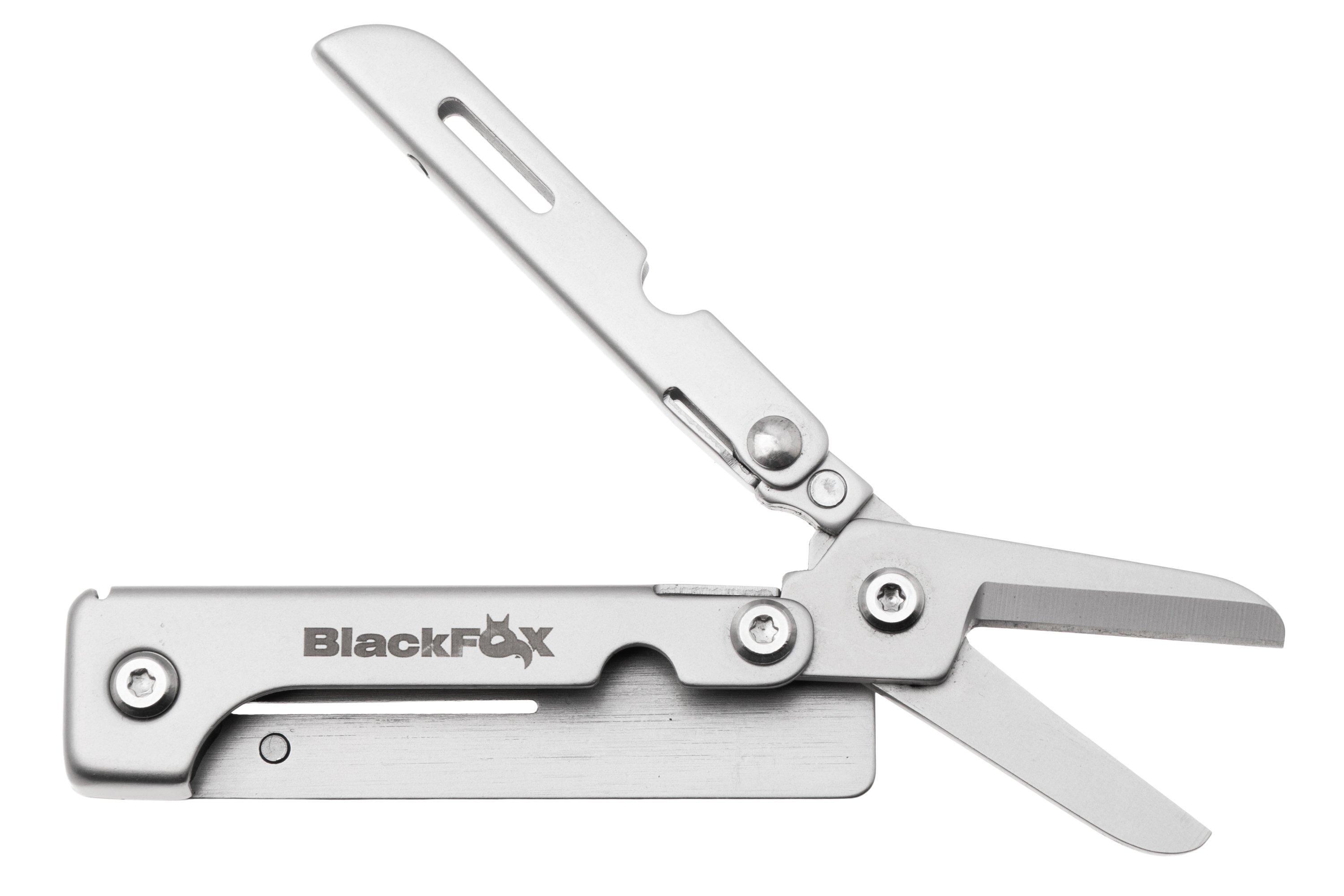 Black Fox Solver BF-207 Satin AISI 440 multi-tool | Advantageously shopping at Knivesandtools.com