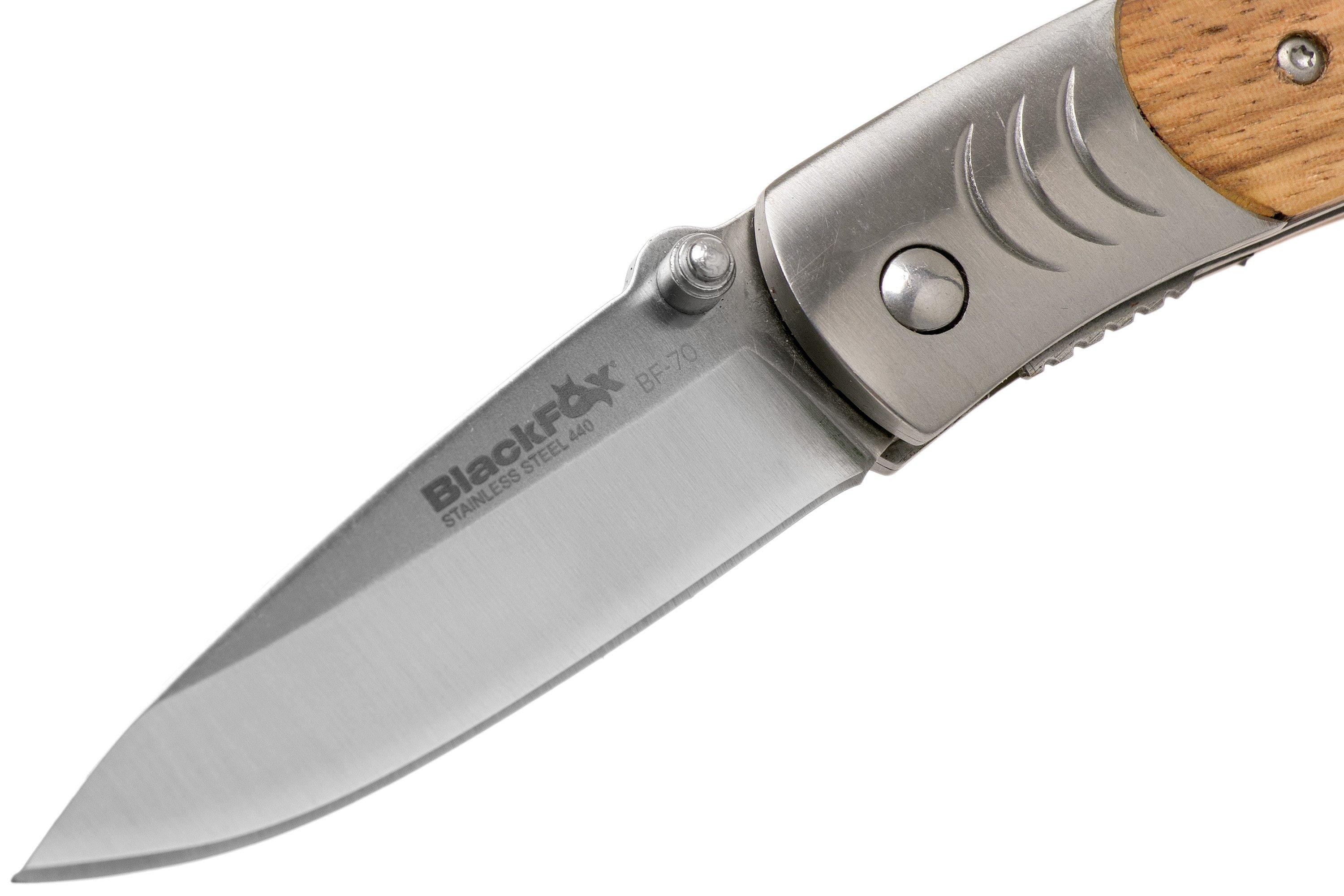 Fox Knives BF-70 Black Fox pocket knife | Advantageously shopping at ...