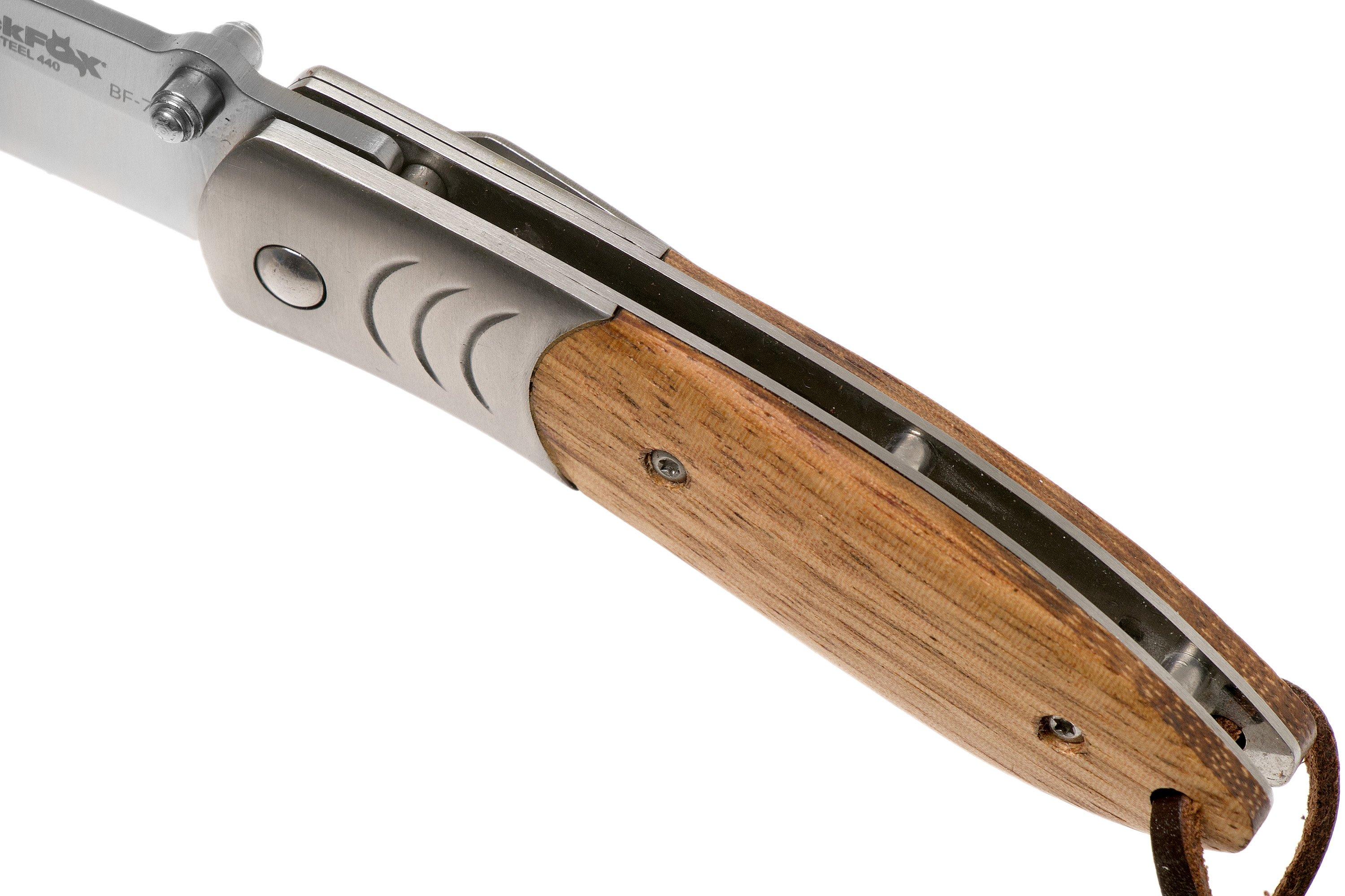 Fox Knives BF-70 Black Fox pocket knife | Advantageously shopping at ...