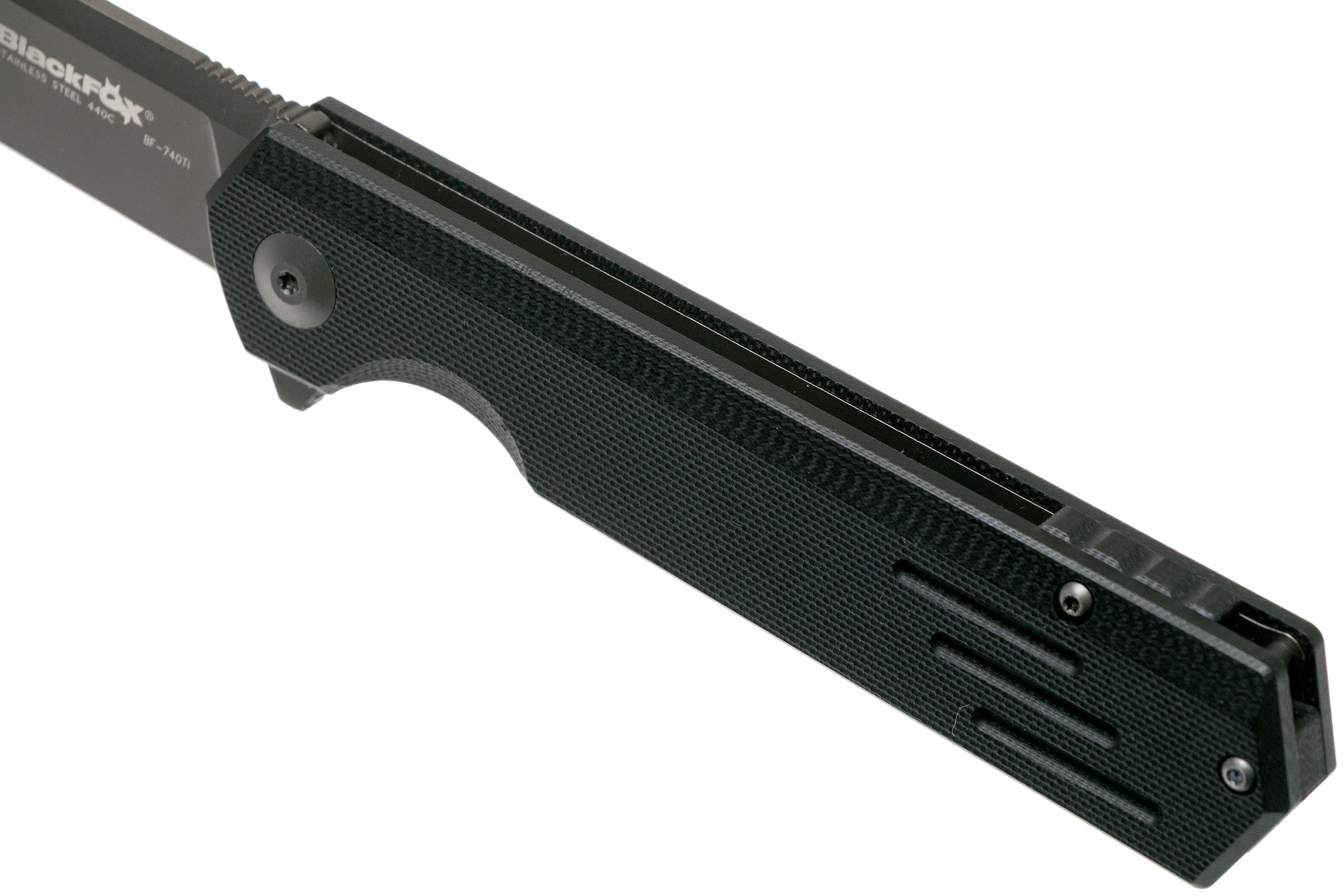 Fox Revolver Black Fox BF-740Ti Titanium pocket knife | Advantageously ...