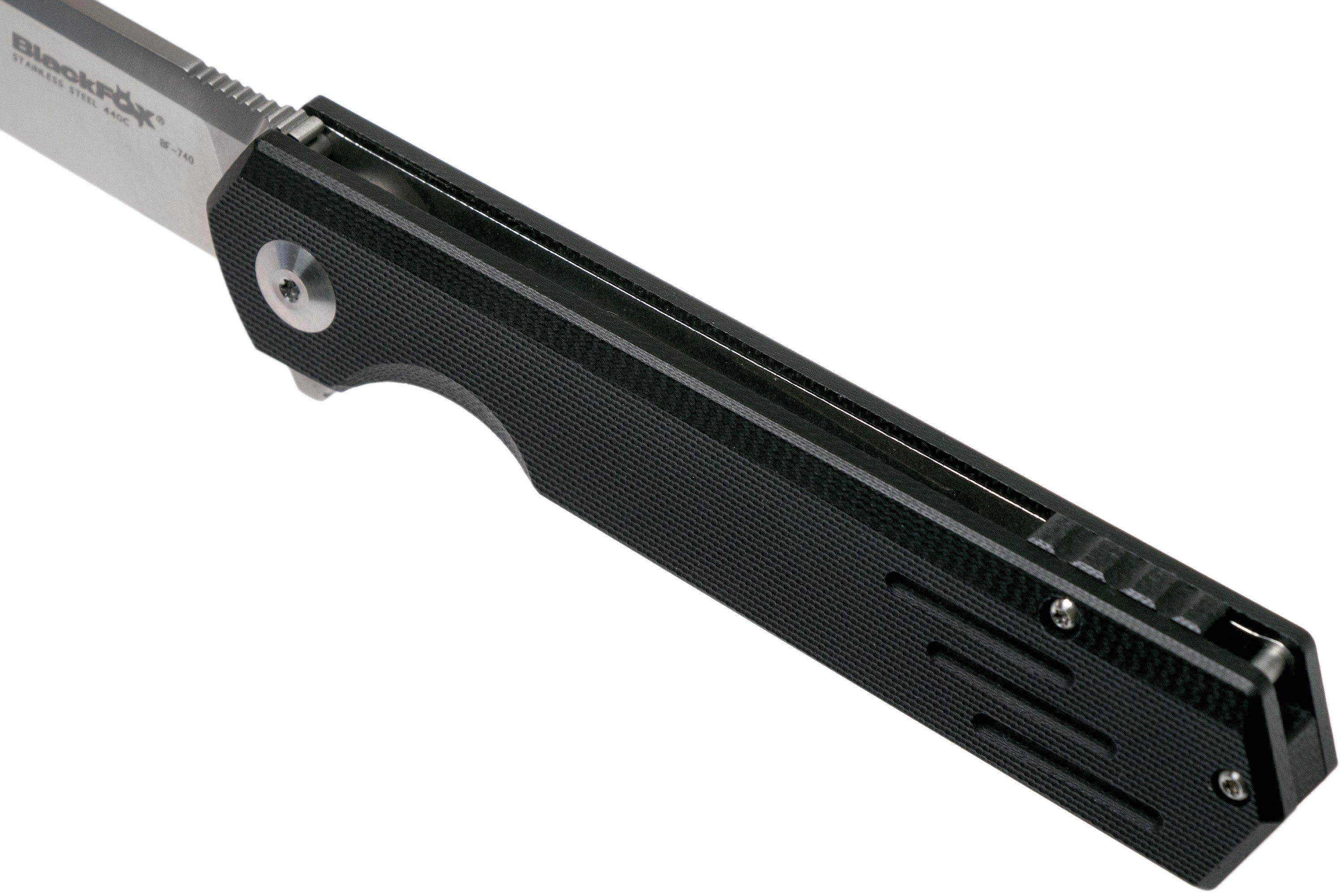 Fox Revolver Black Fox BF-740 Satin pocket knife | Advantageously ...