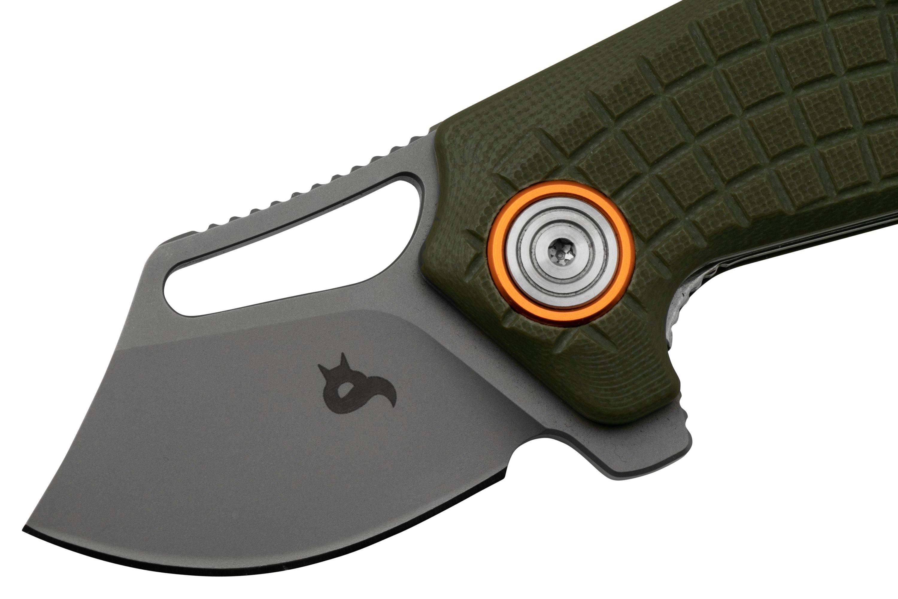 Black Fox Puck BF-761OD Bead Blasted D2, OD Green G10, navaja | Compras ...