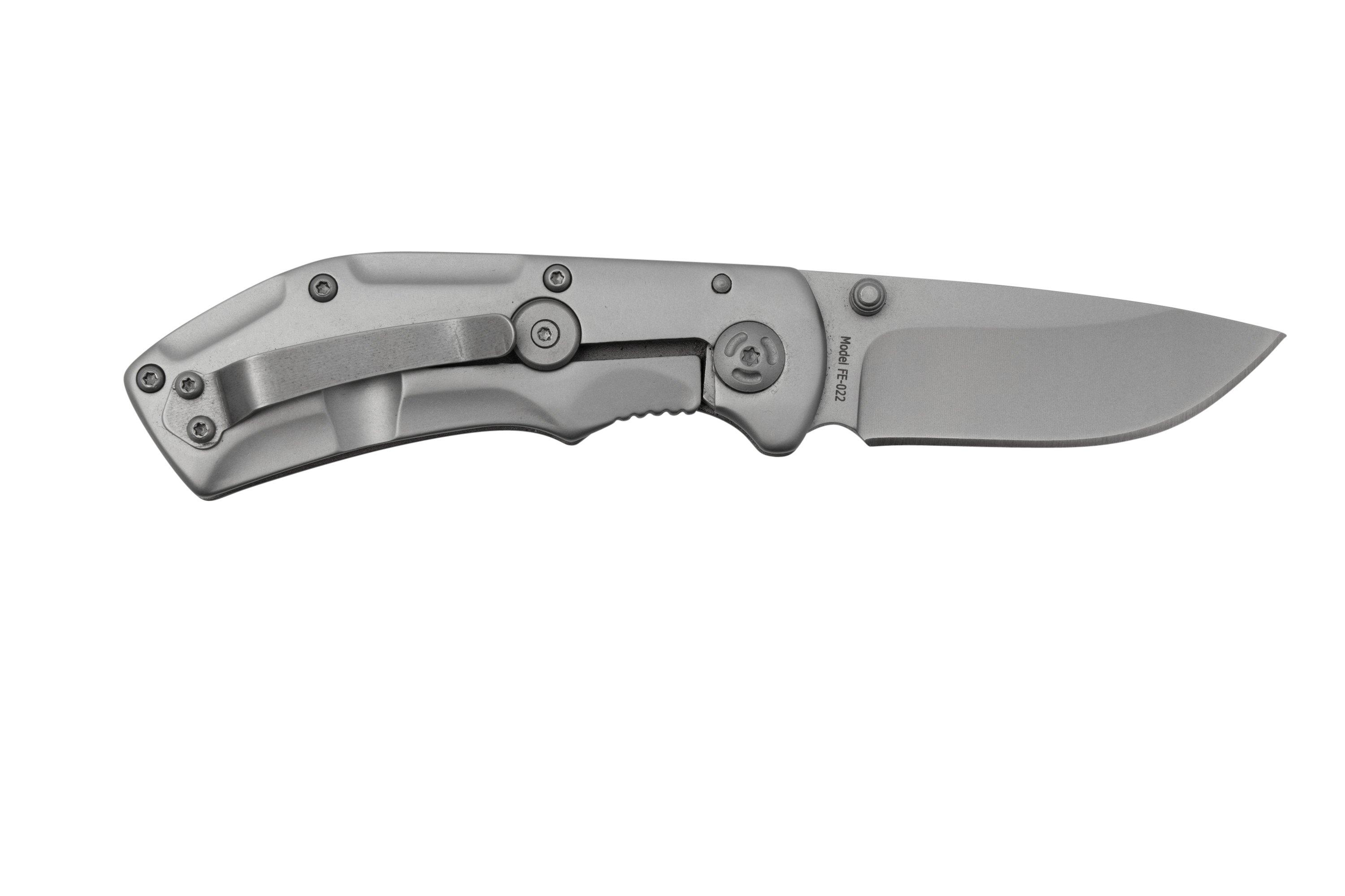 Fox Edge Pop Smoke, aluminium FE-022 pocket knife | Advantageously ...