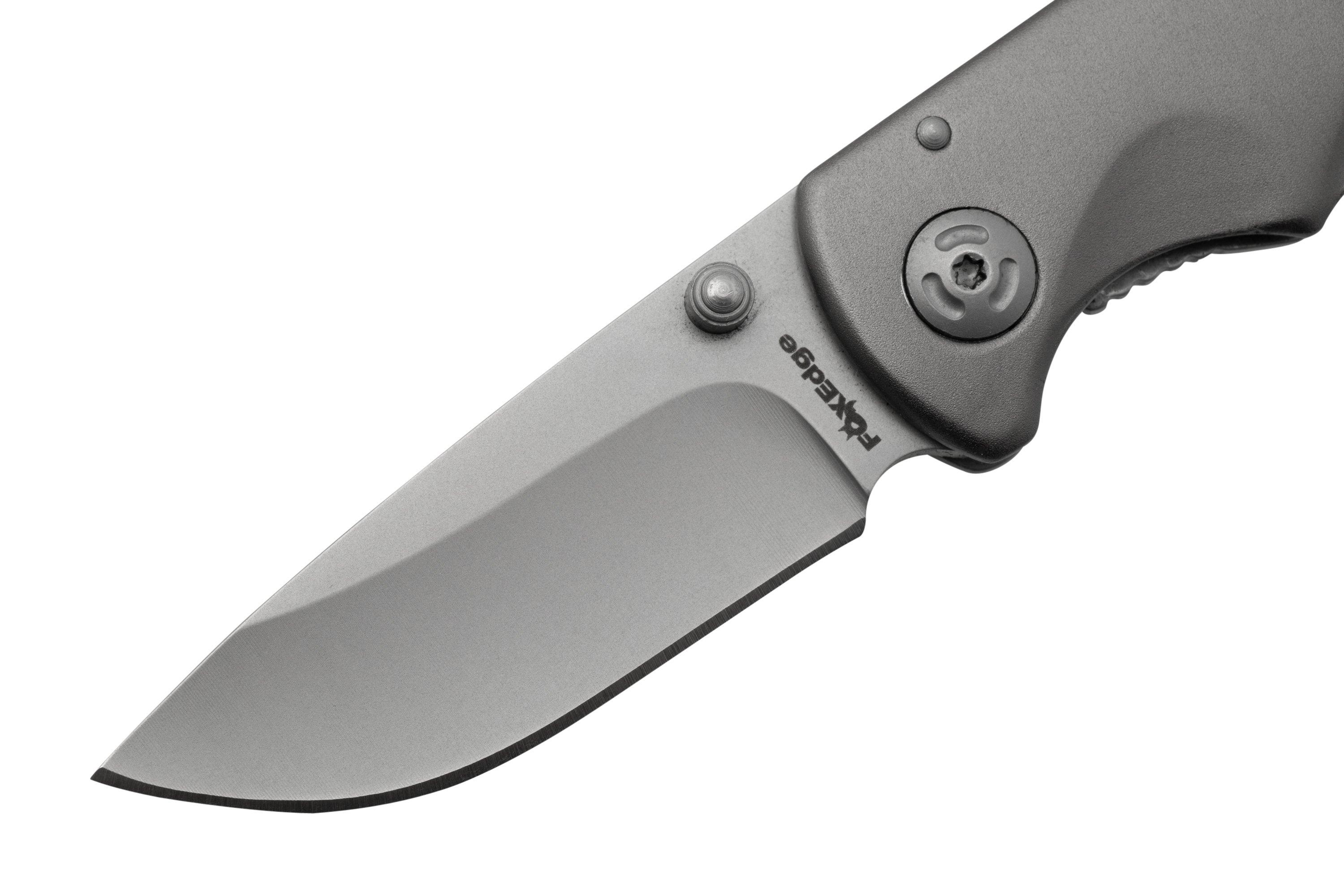 Fox Edge Pop Smoke, aluminium FE-022 pocket knife | Advantageously ...