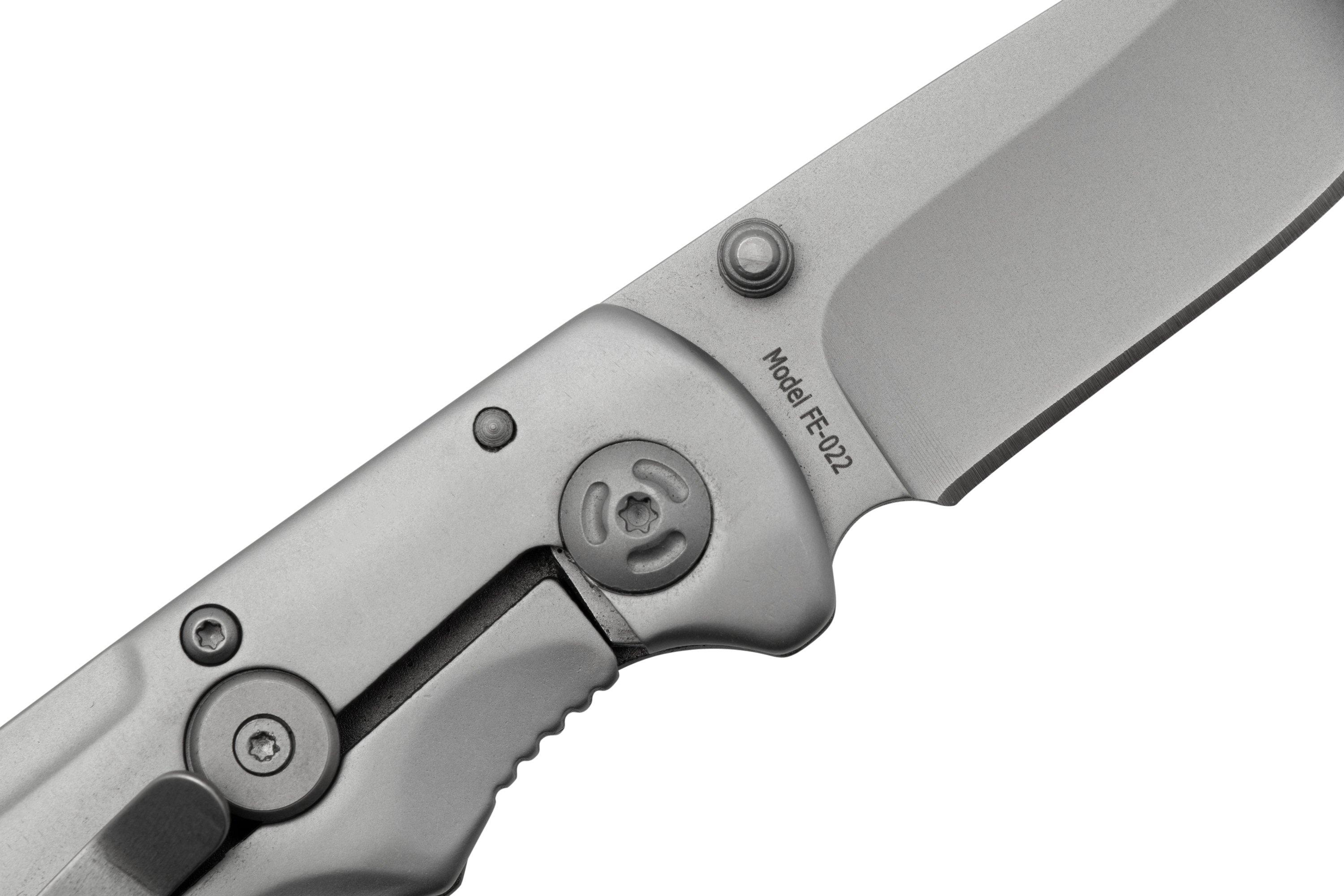 Fox Edge Pop Smoke, aluminium FE-022 pocket knife | Advantageously ...