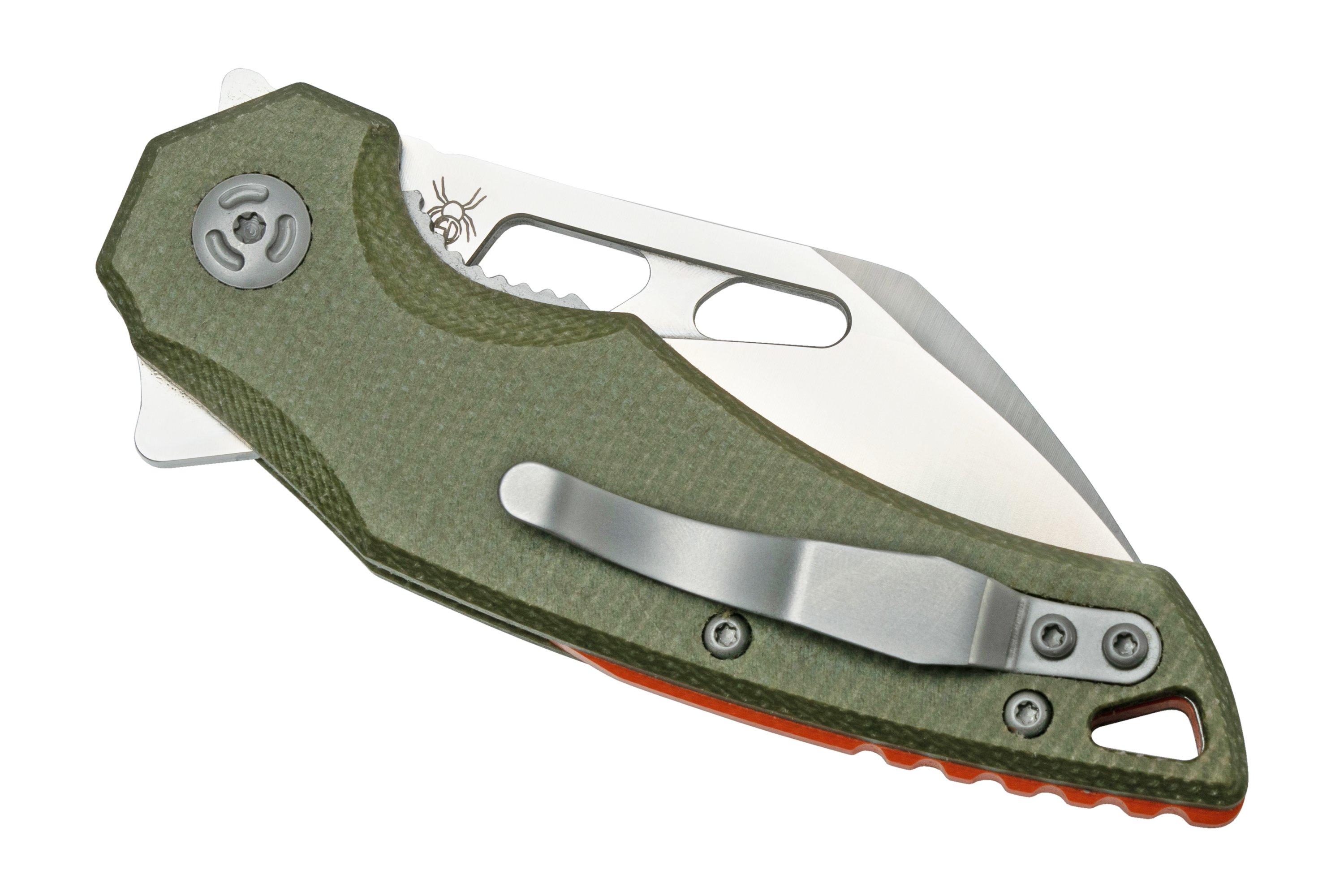 Fox Edge Atrax, OD Green Micarta, FE-027MOD zakmes | Voordelig kopen ...