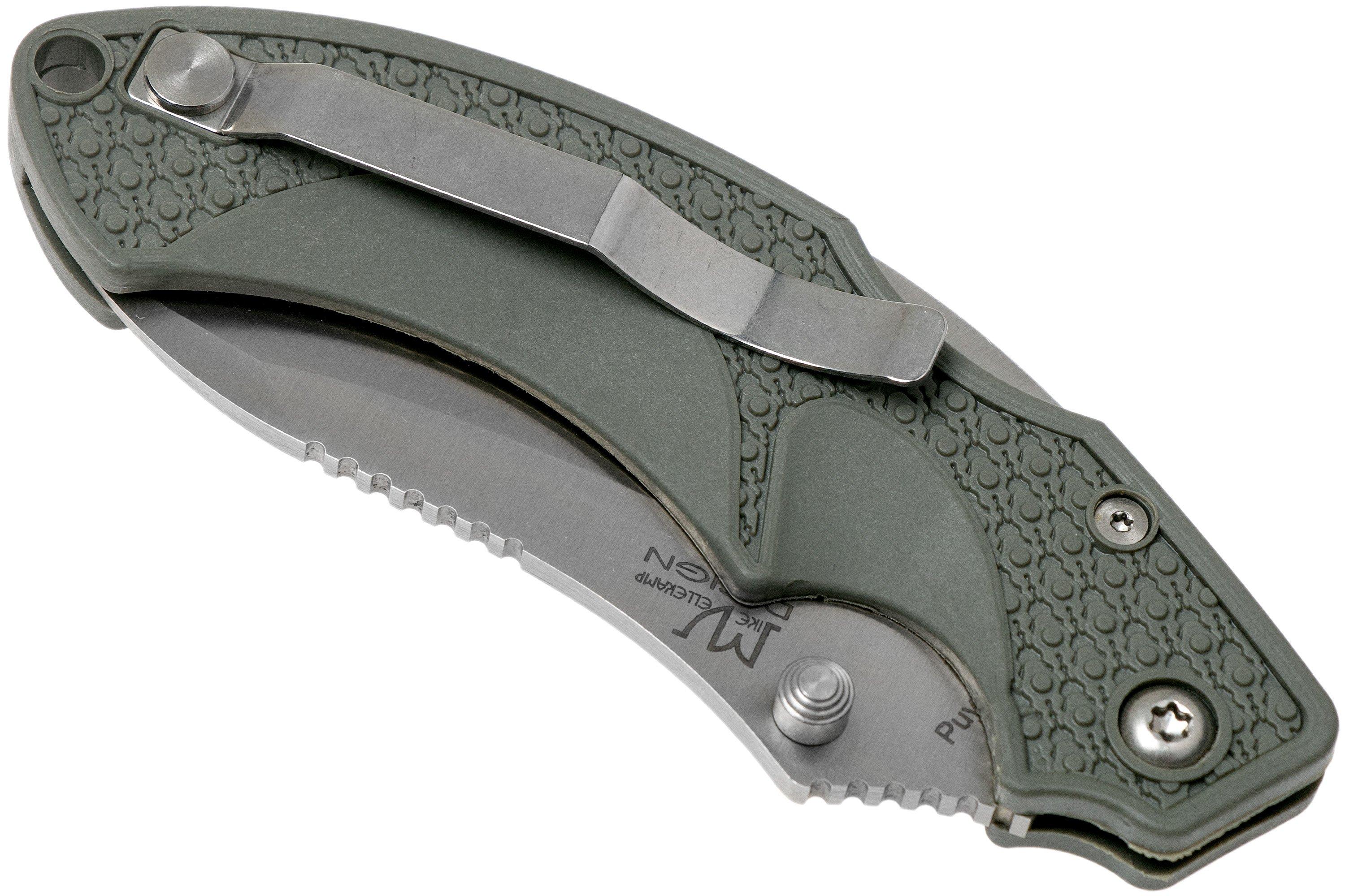 Fox Knives USA Forza Sage Green Droppoint FKU-AMI-DP GR pocket knife ...