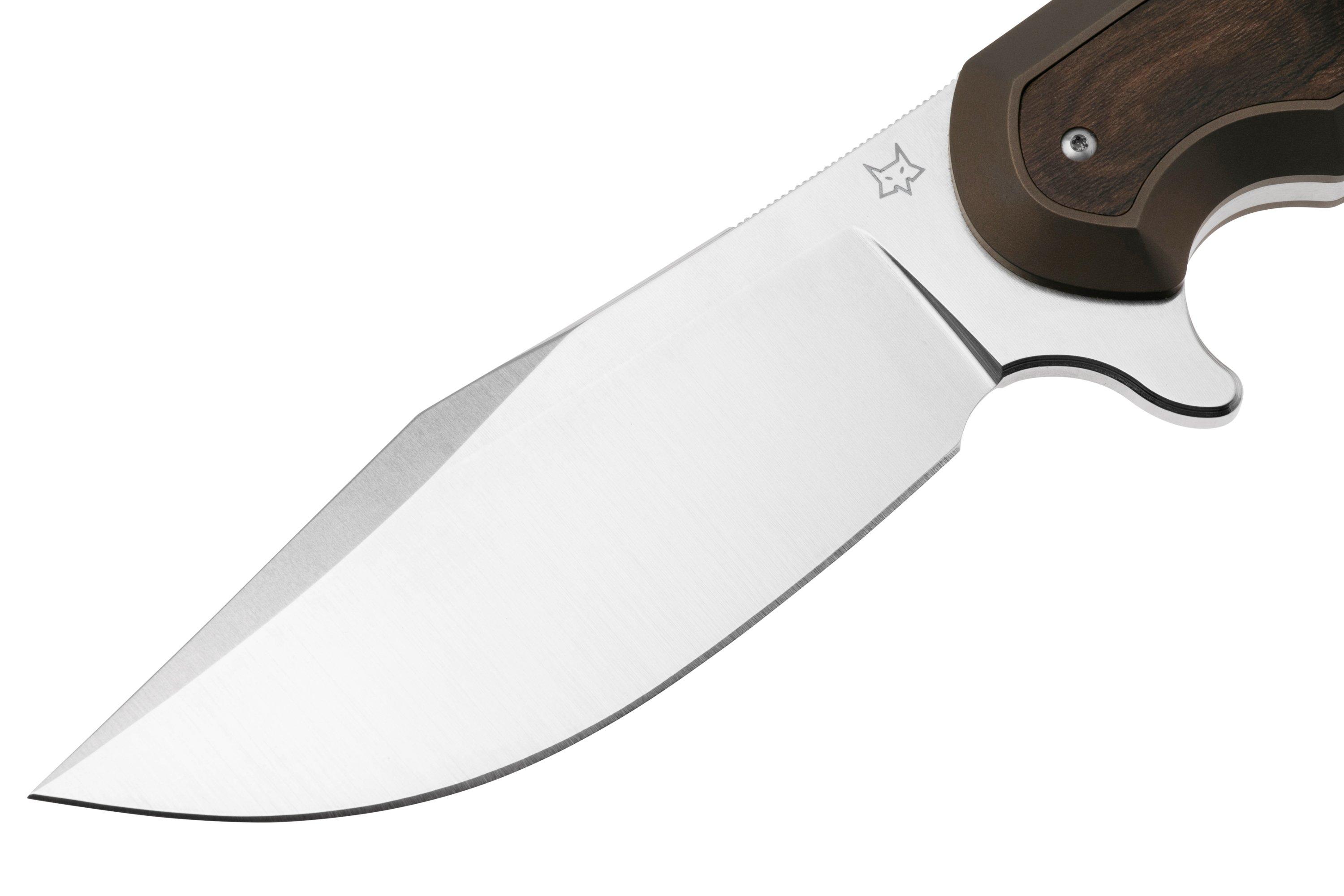 Fox Knives Eastwood Tiger 2022 Edition FX-106-TIZW Elmax Satin, Bronze ...