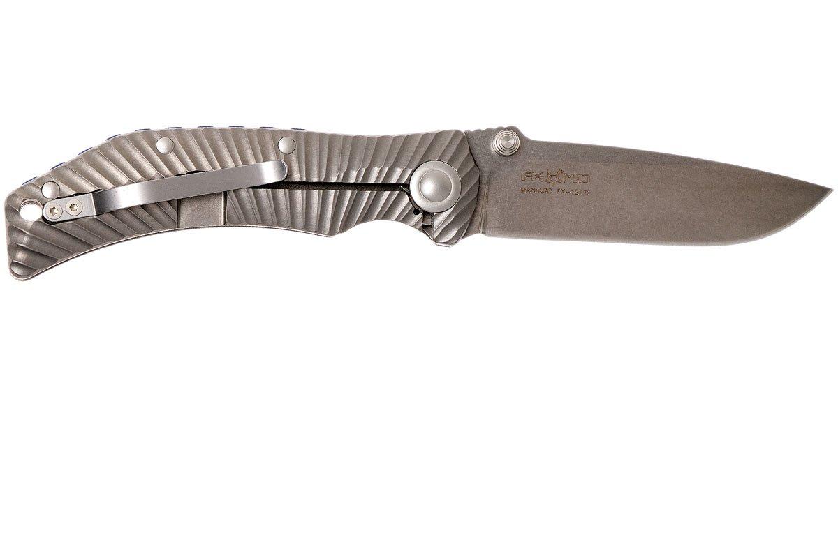 Fox Extreme Light Titanium FX-121 Ti pocket knife, Wilson Combat design ...
