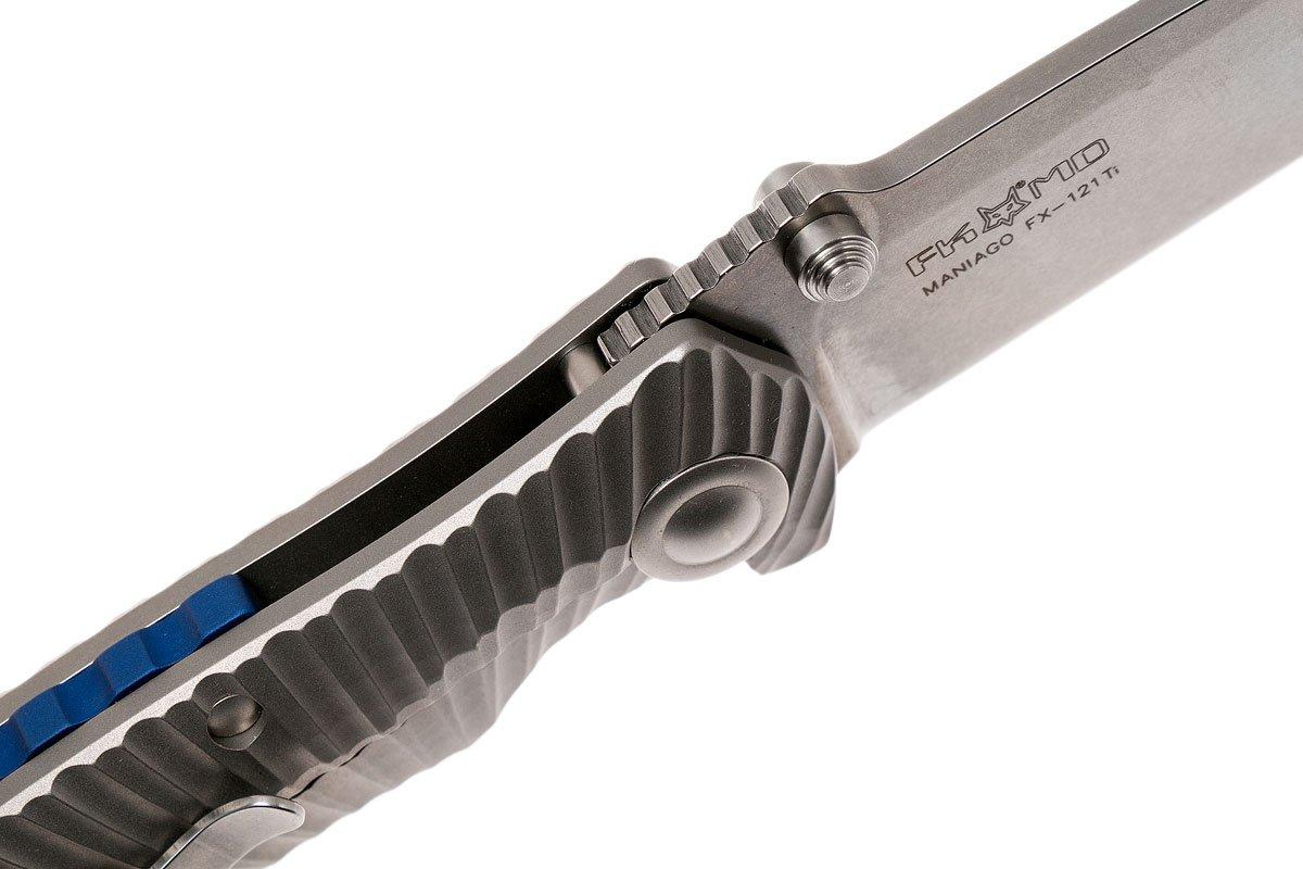 Fox Extreme Light Titanium FX-121 Ti pocket knife, Wilson Combat design ...
