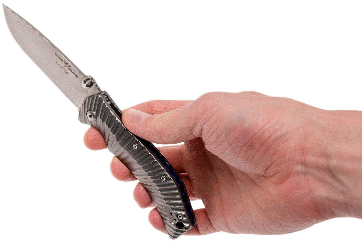 Fox Extreme Light Titanium FX-121 Ti pocket knife, Wilson Combat design ...