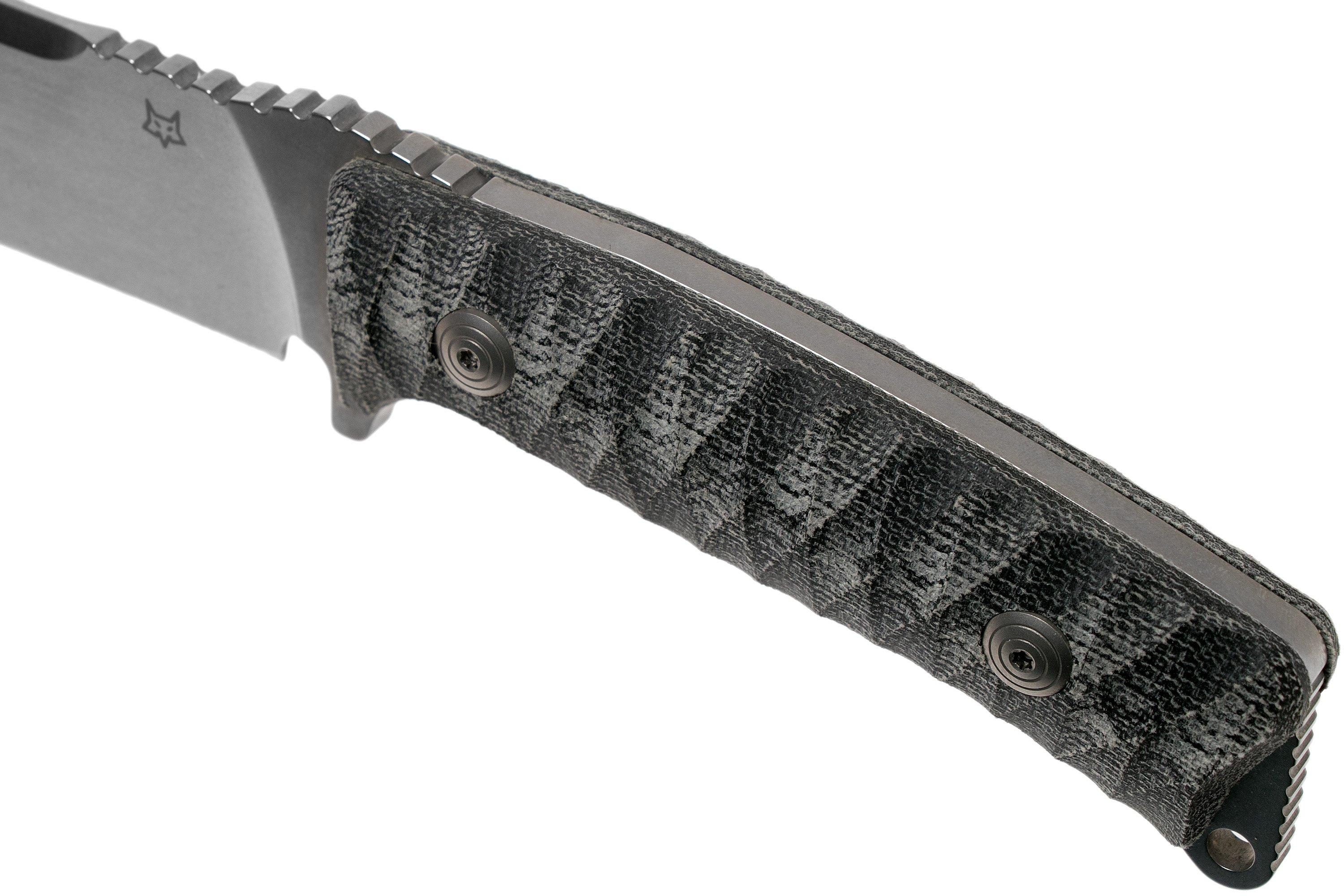 Fox Pro Hunter, Black Micarta FX-131MBSW jachtmes | Voordelig kopen bij ...