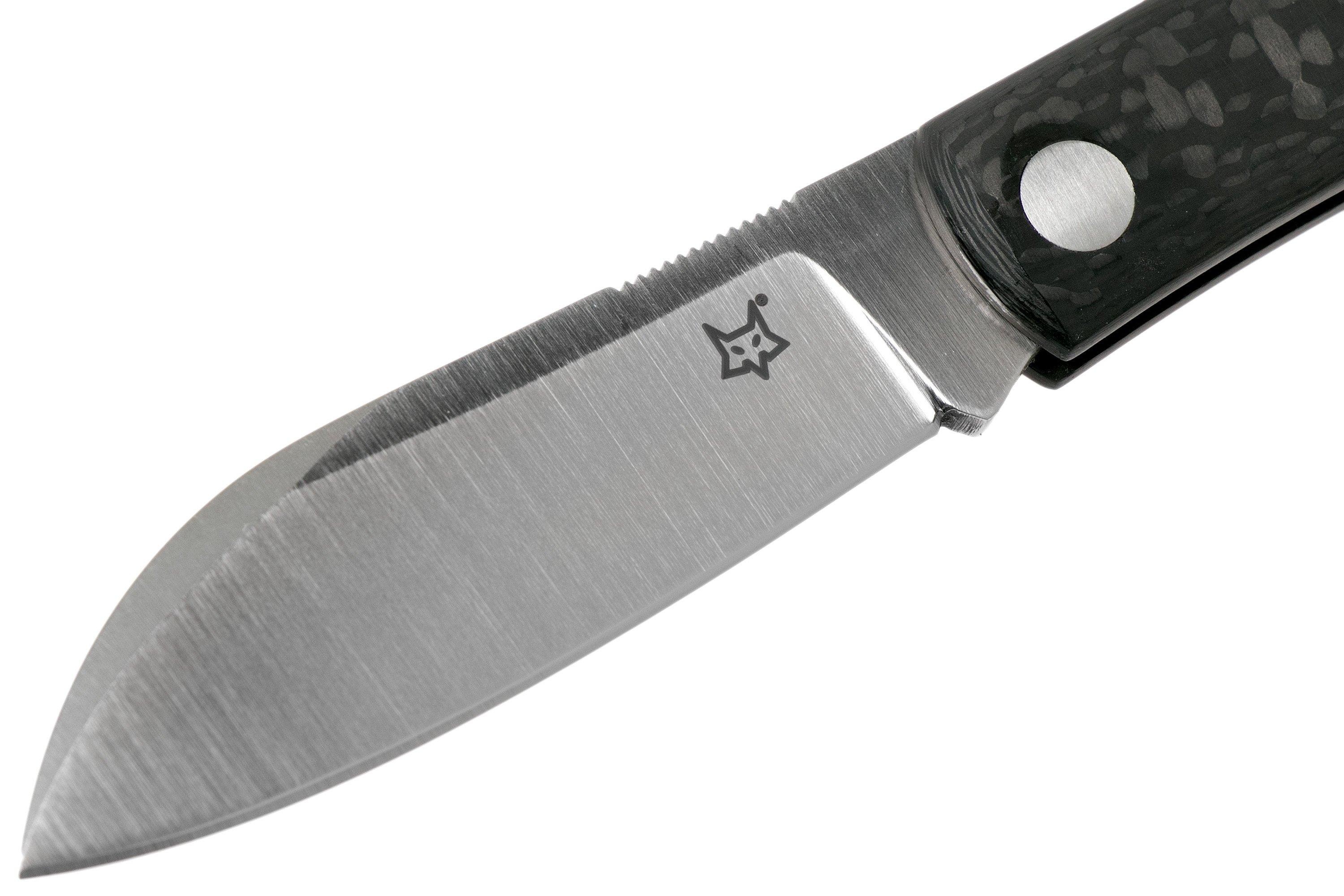 Fox Knives Livri FX-273CF Carbon fibre slipjoint pocket knife ...