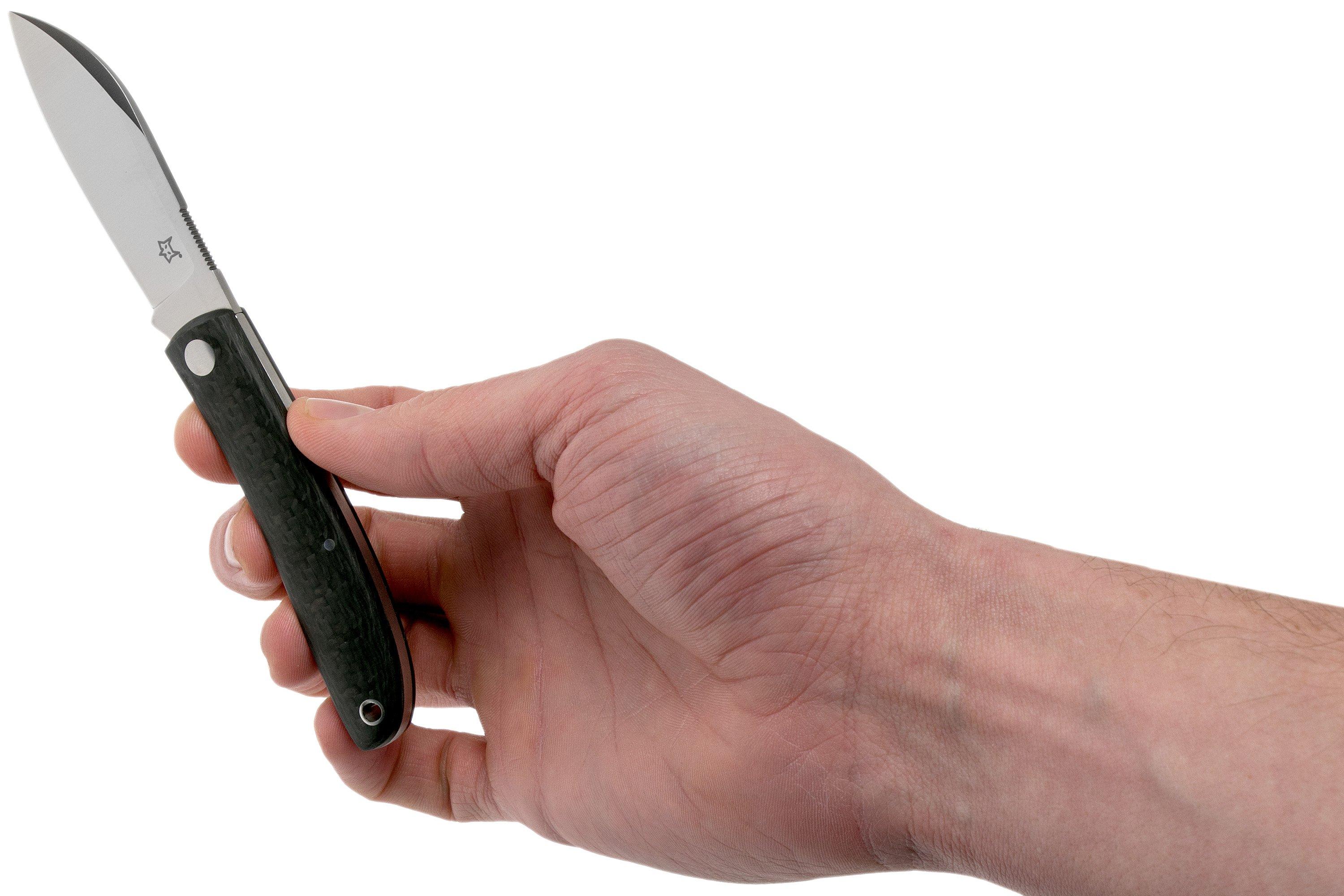 Fox Knives Livri FX-273CF Carbon fibre slipjoint pocket knife ...