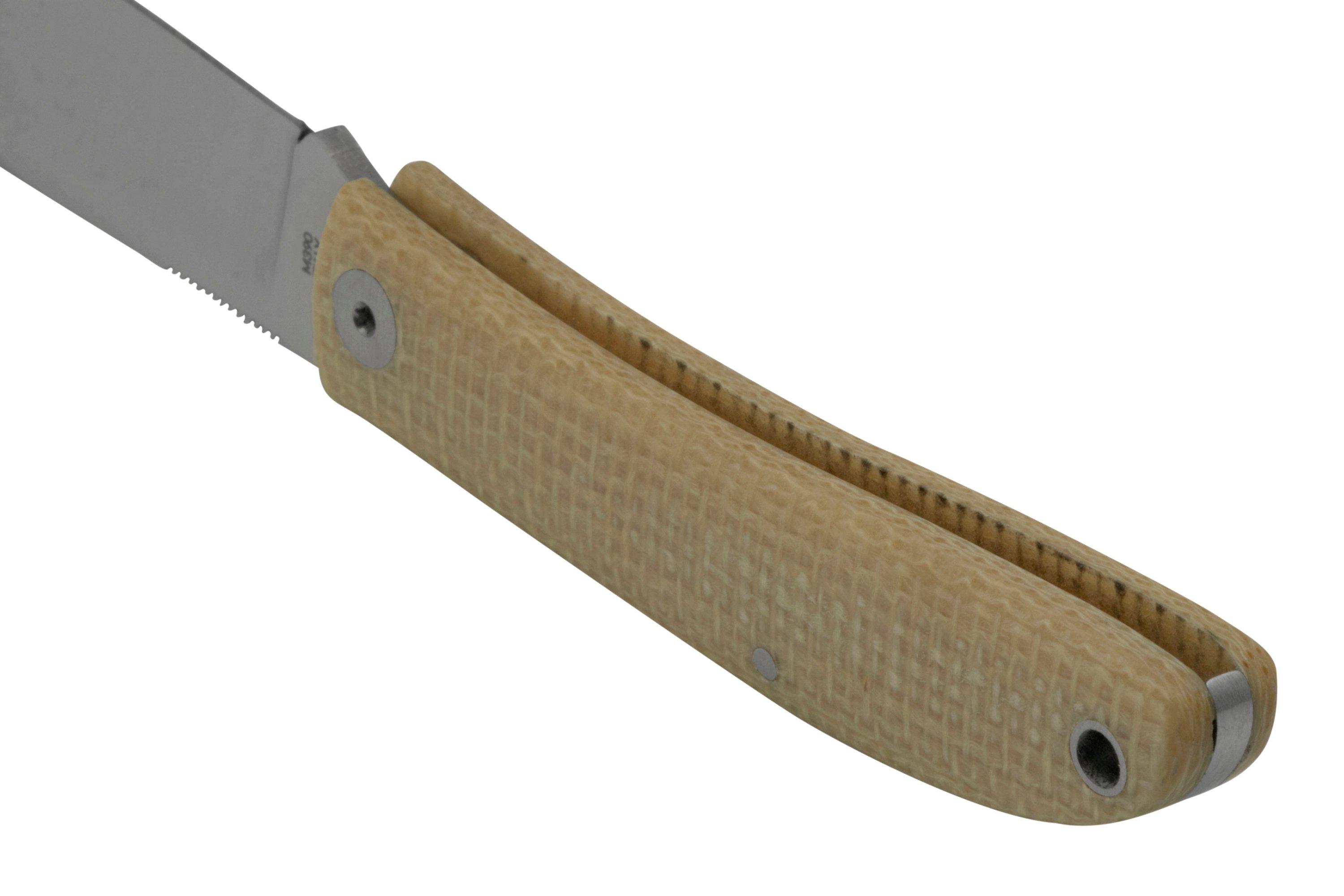 Fox Knives Livri, M390, Natural Jute Micarta, 273MI pocket knife ...