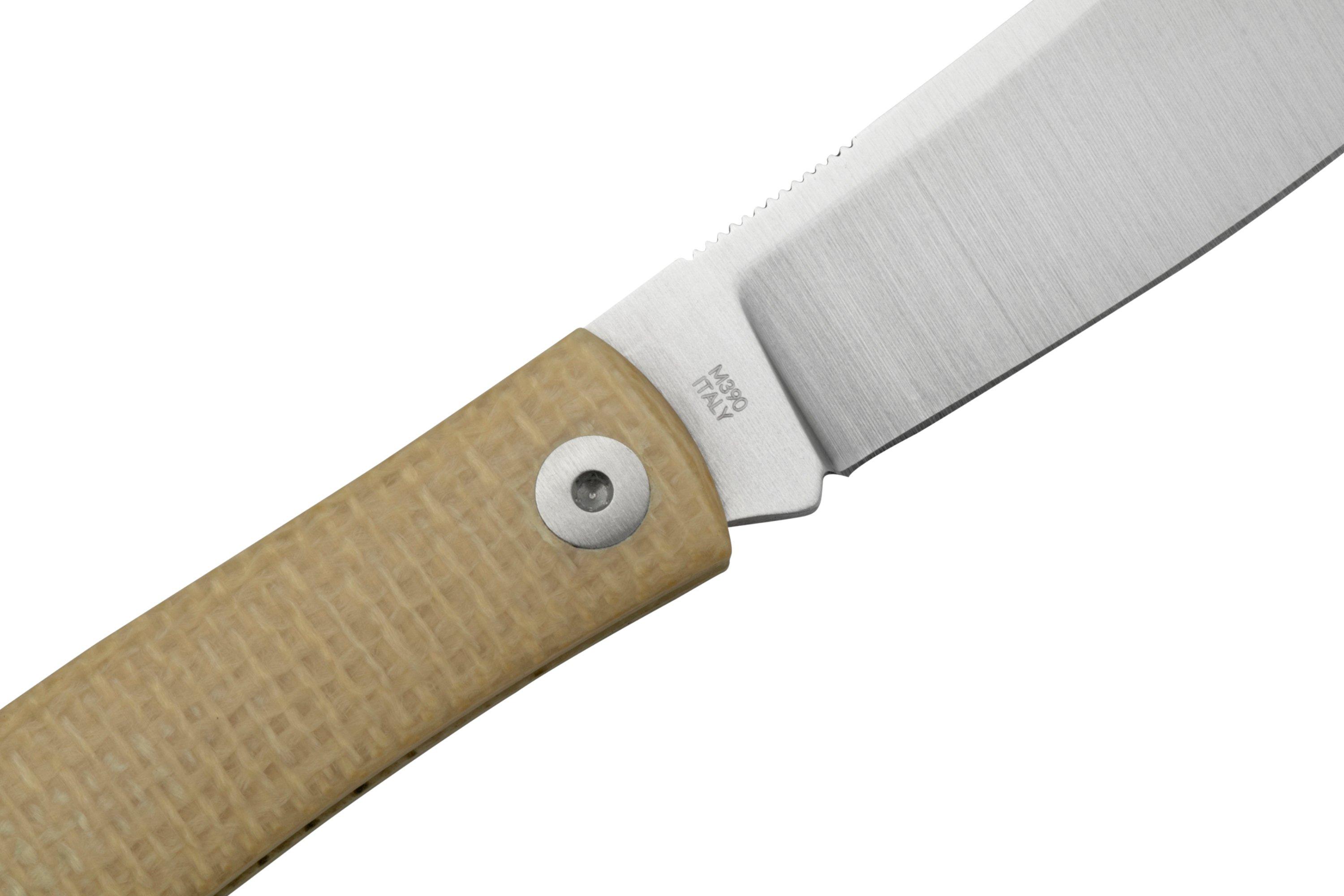 Fox Knives Livri, M390, Natural Jute Micarta, 273MI navalha | Compras ...