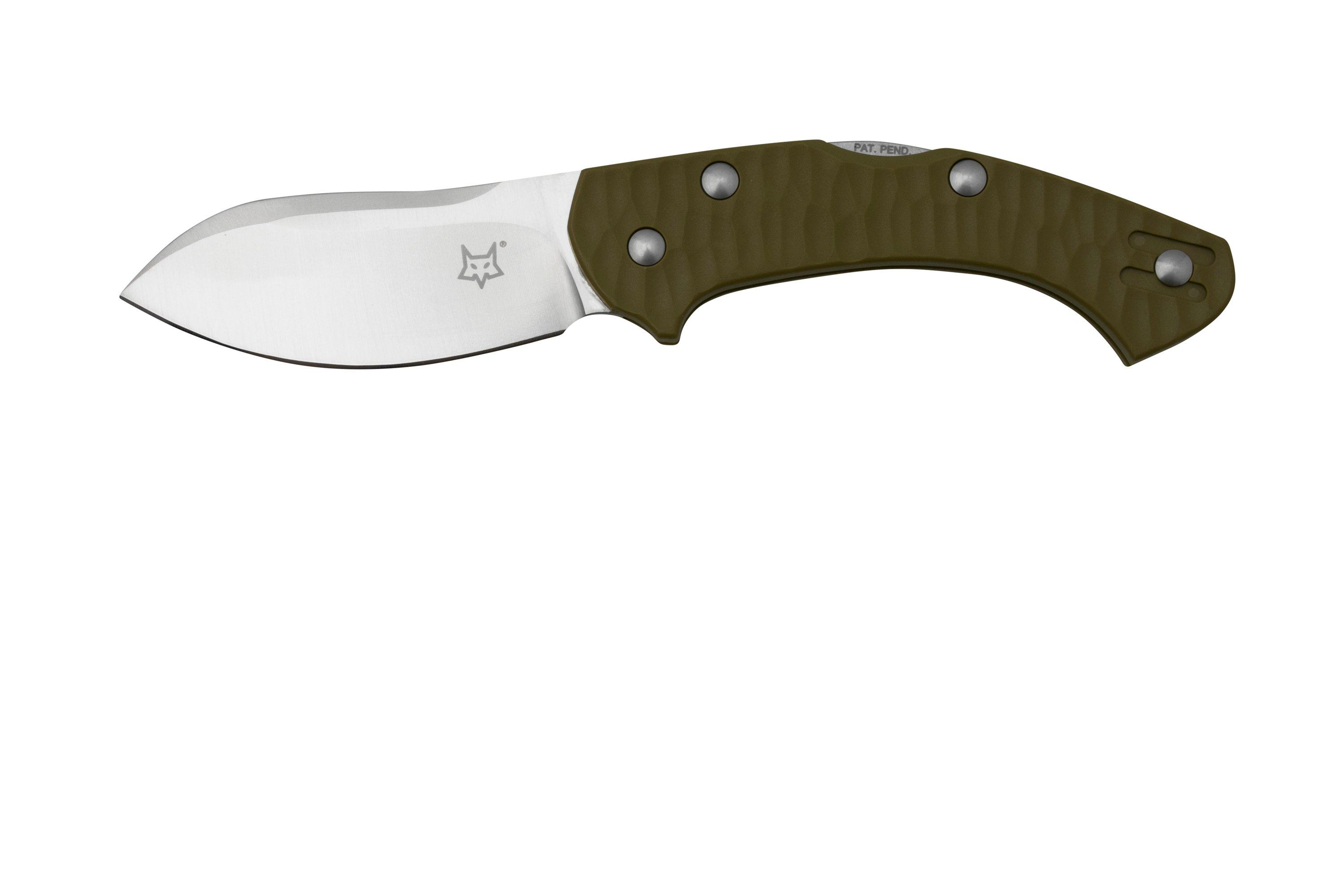 Fox Anso Zero FX-305G Green FRN pocket knife, Anso design ...
