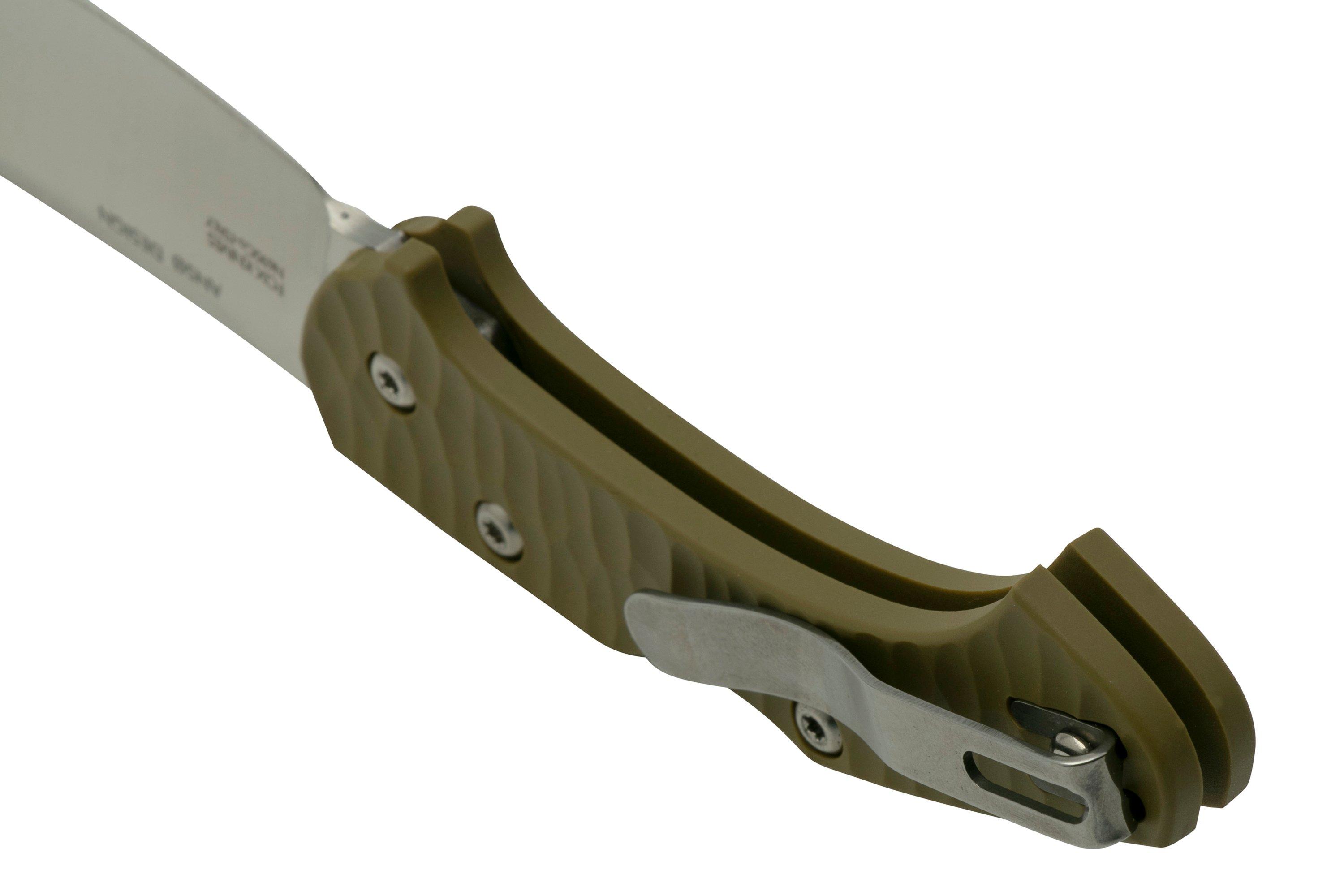 Fox Anso Zero FX-305G Green FRN pocket knife, Anso design ...