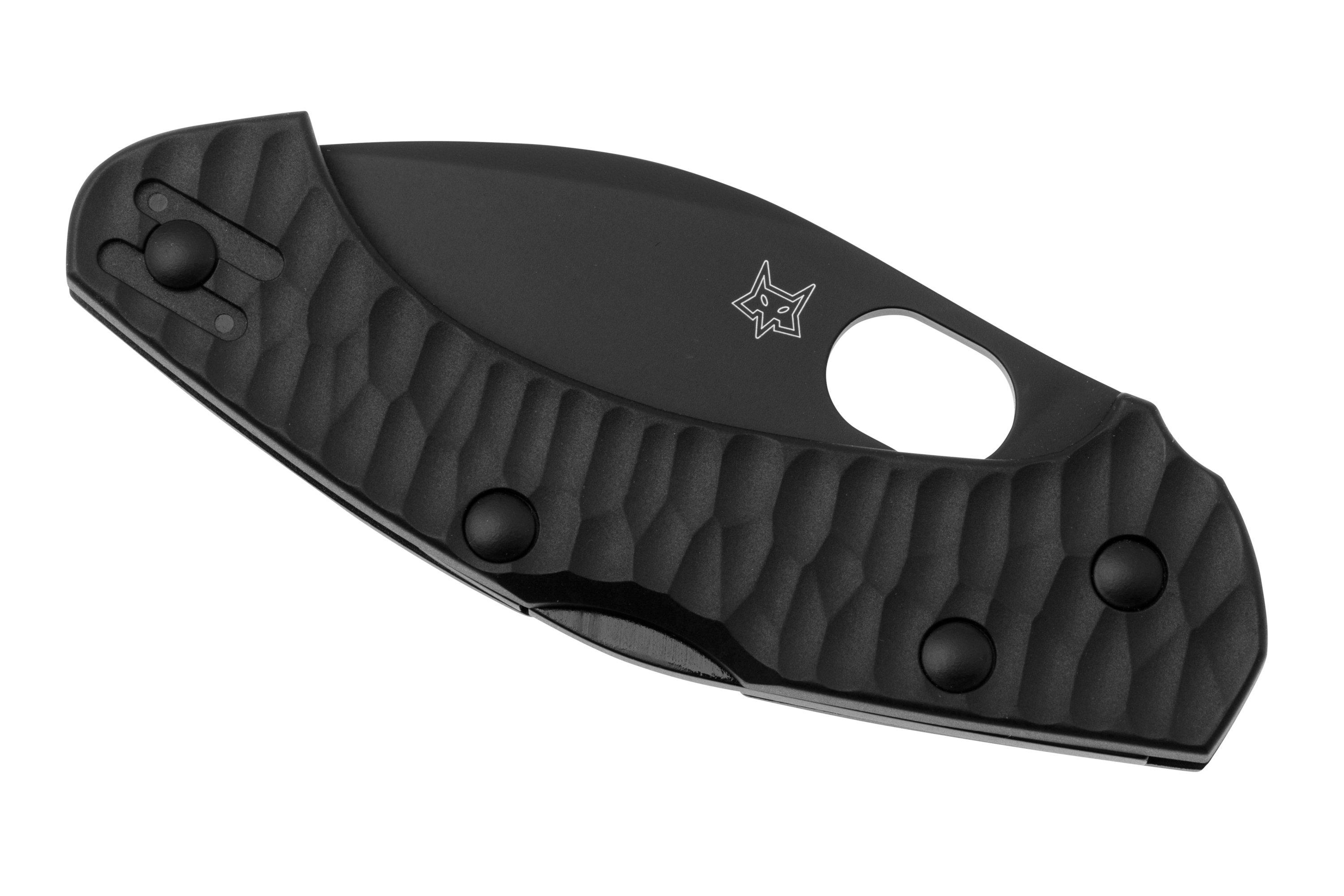 Fox Knives Zero 2.0 Desert Warrior FX-311-B Black FRN, Top Shield Black ...