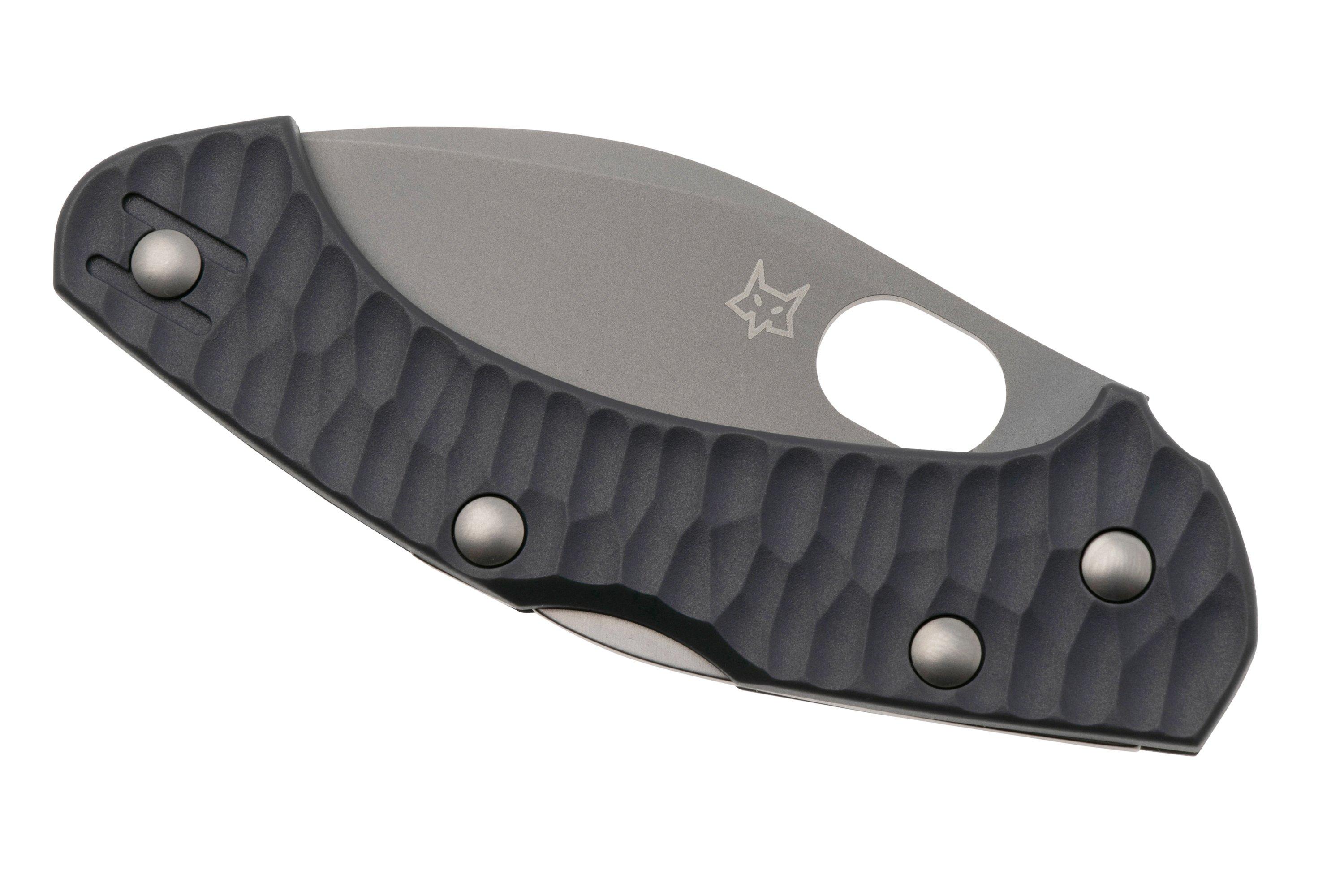 Fox Knives Zero 2.0 Desert Warrior FX-311-GY Wolf Grey FRN, Top Shield ...
