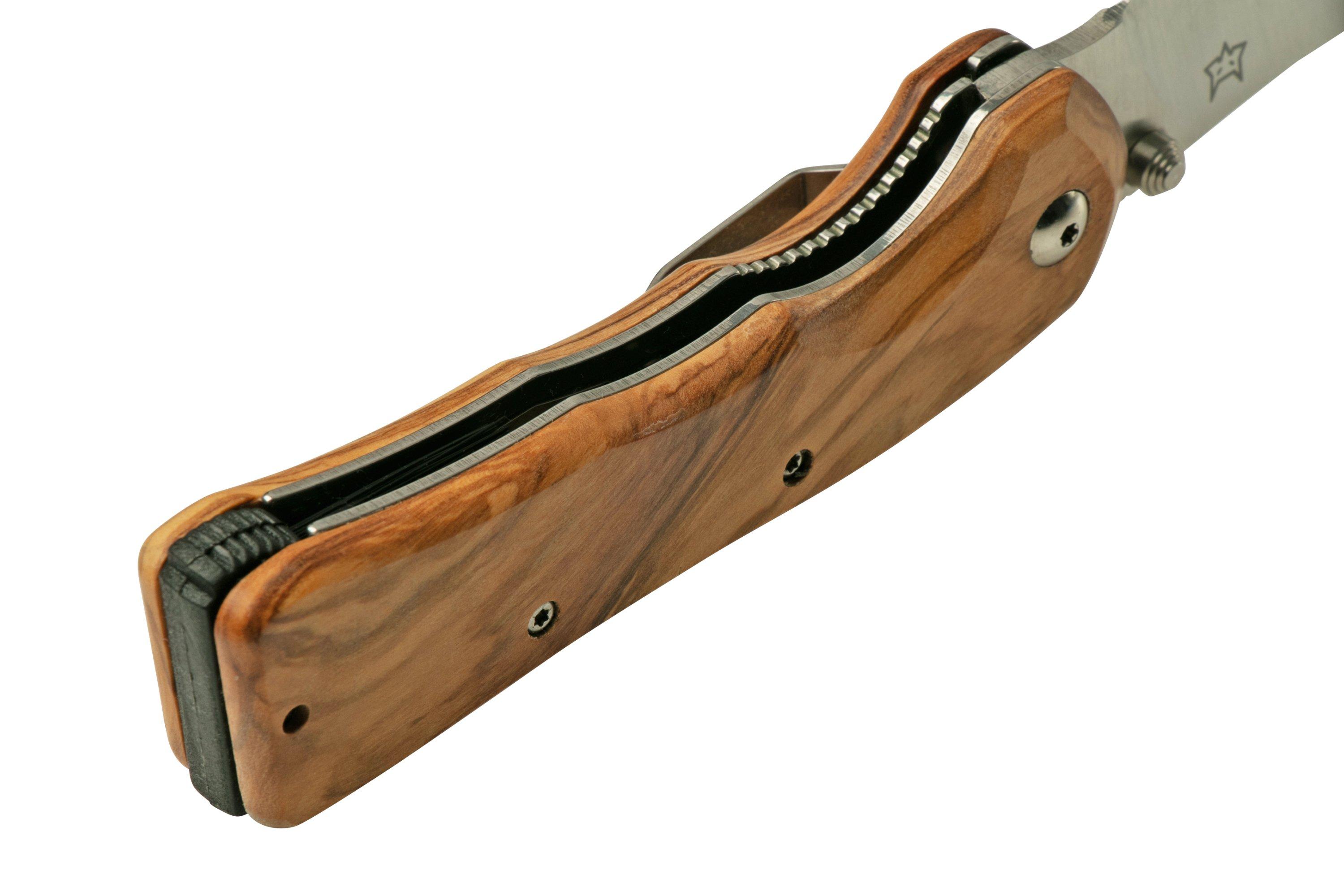 Fox Knives Spora Mushroom Satin Olive FX-409OL, mushroom knife ...