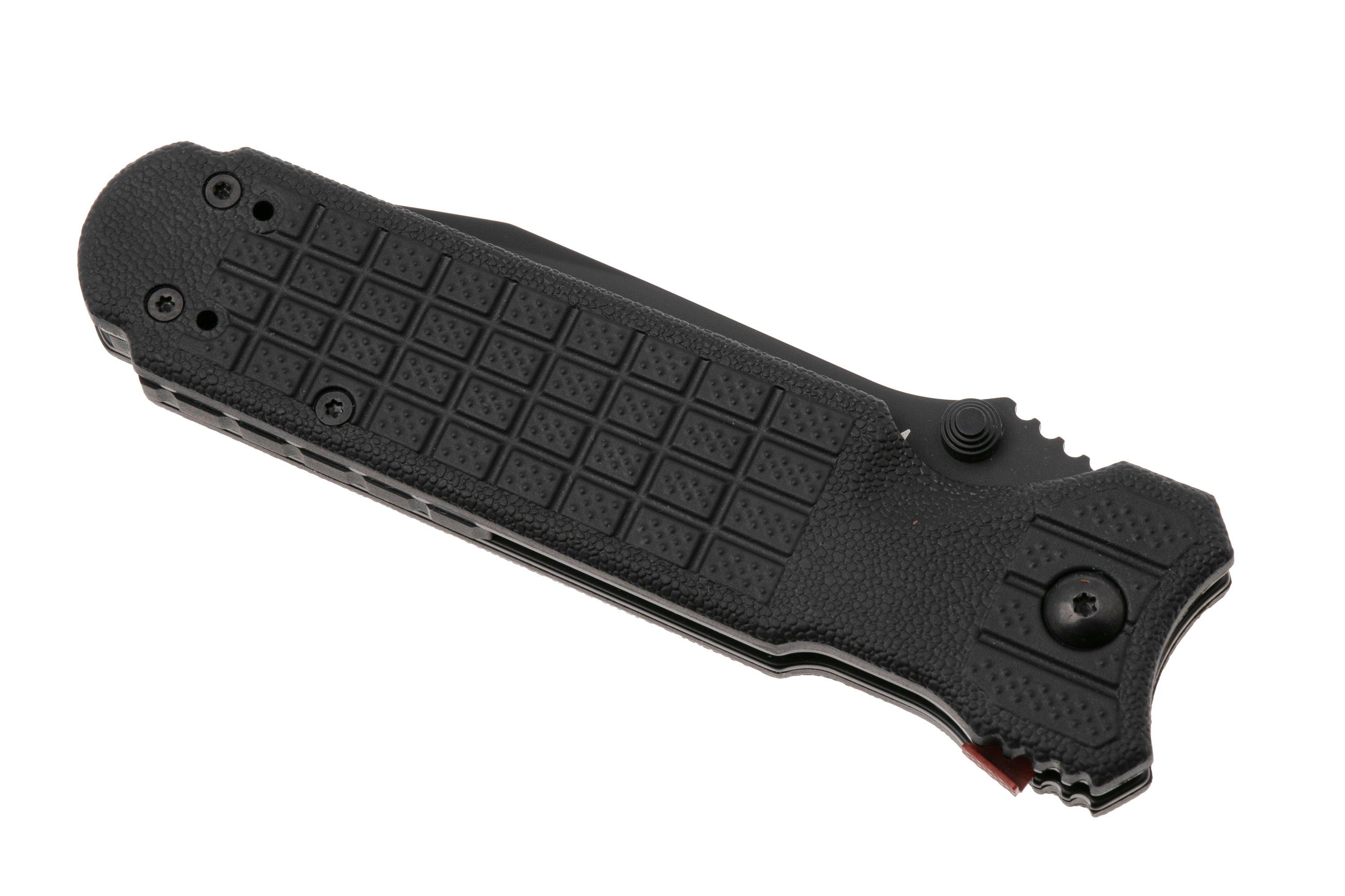 Fox Predator Evolution FX-449-B, Black Niolox, Black FRN, pocket knife ...