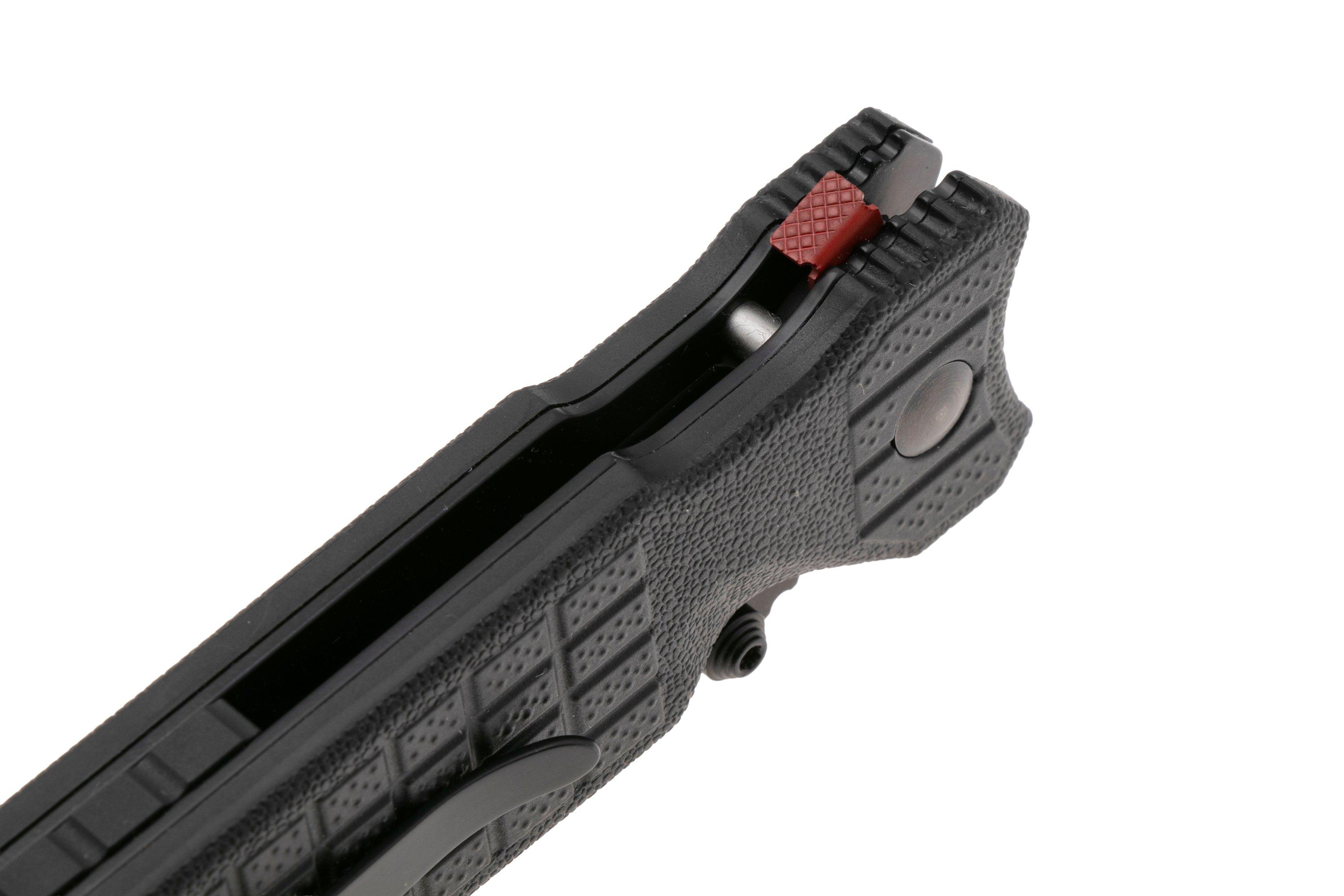 Fox Predator Evolution FX-449-B, Black Niolox, Black FRN, pocket knife ...