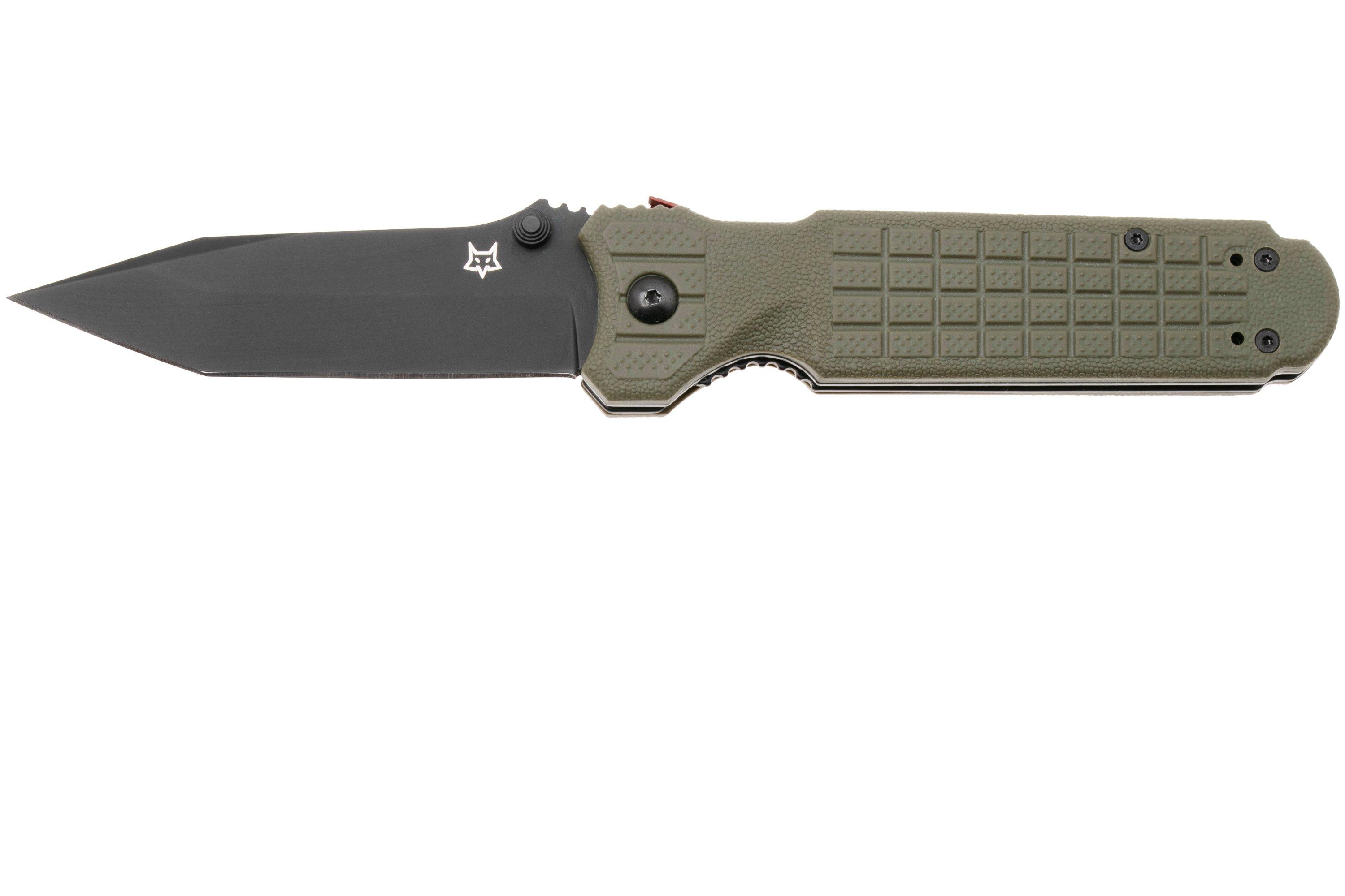 Fox Predator Evolution FX-449 OD, Black Niolox, Green FRN, zakmes ...