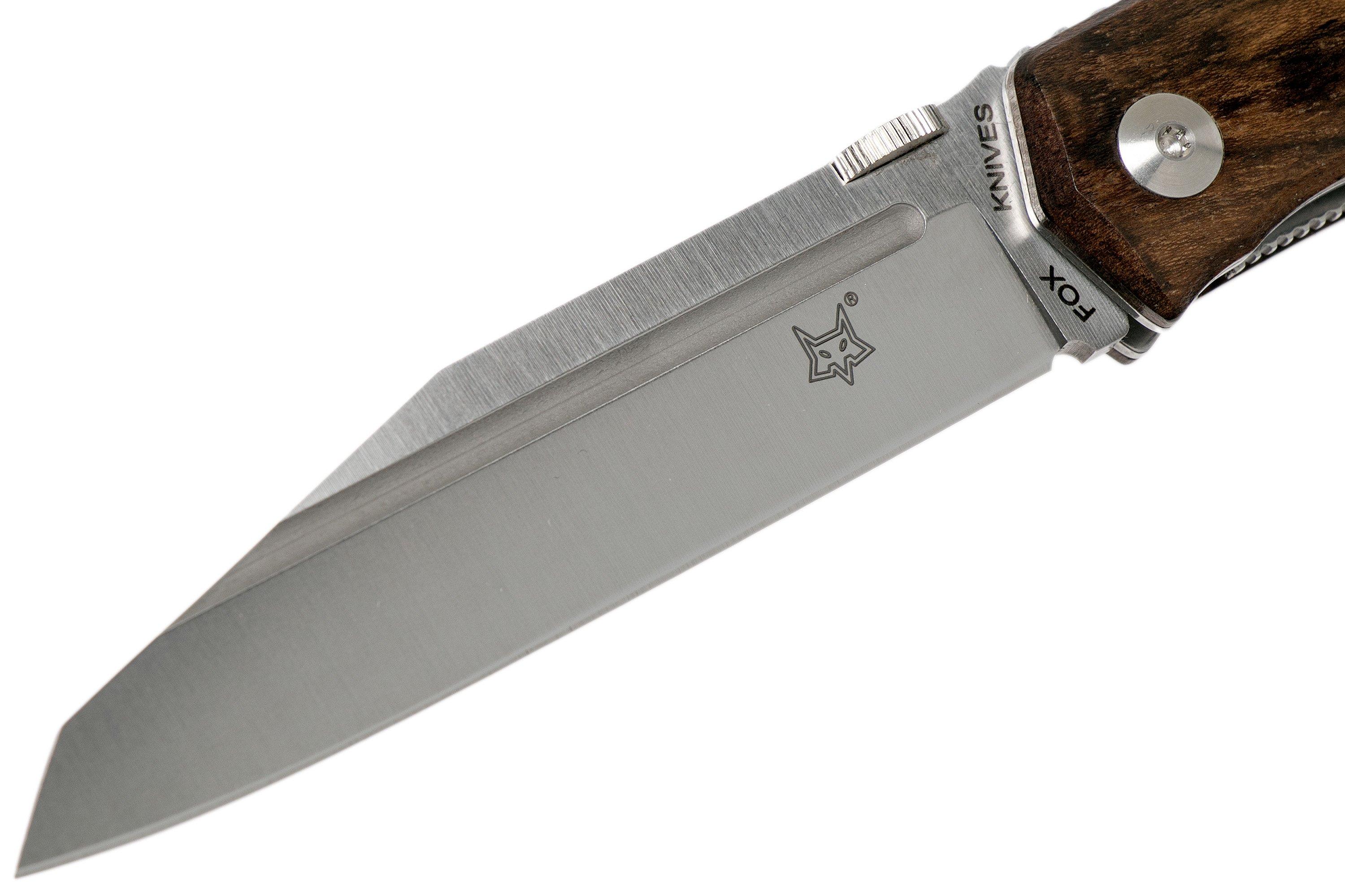 Fox Knives FX-515W Ziricote pocket knife, Bob Terzuola design ...