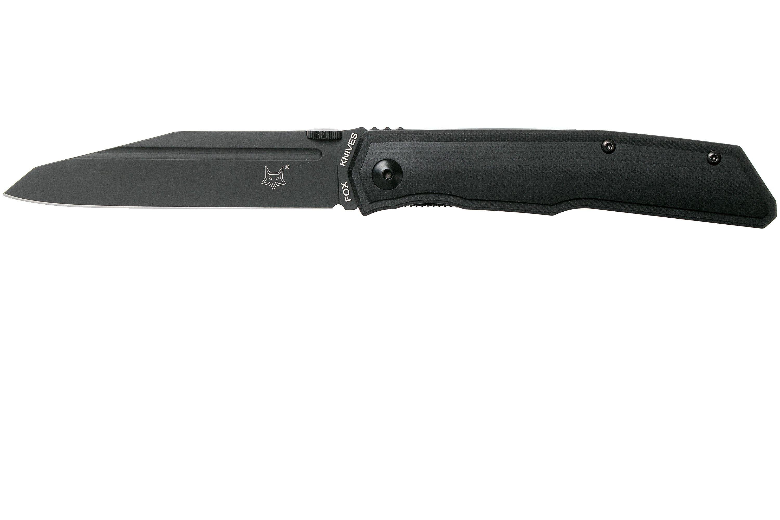 Fox Knives FX-515 Black G10 pocket knife, Bob Terzuola design ...