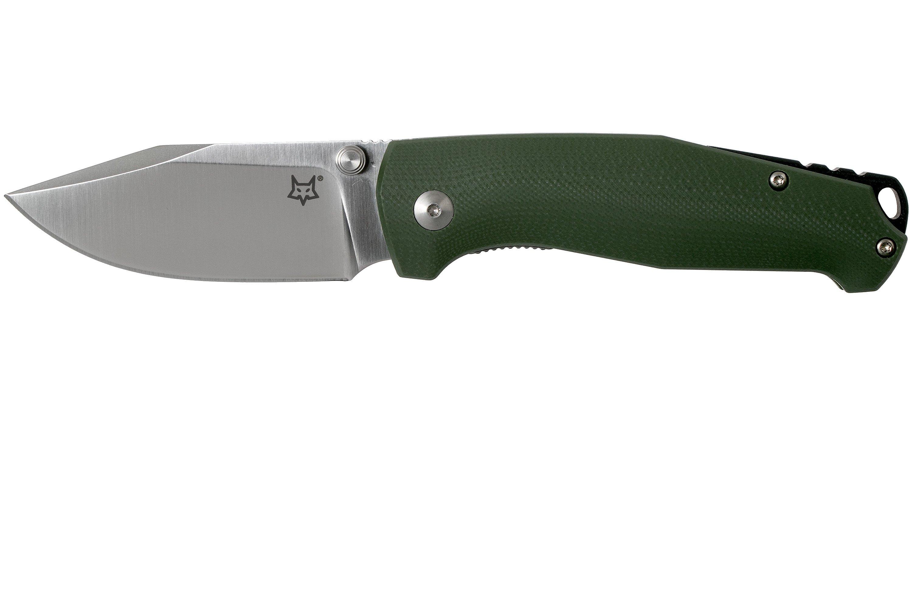 Fox TUR FX-523OD, OD Green pocket knife, Jesper Voxnaes design ...