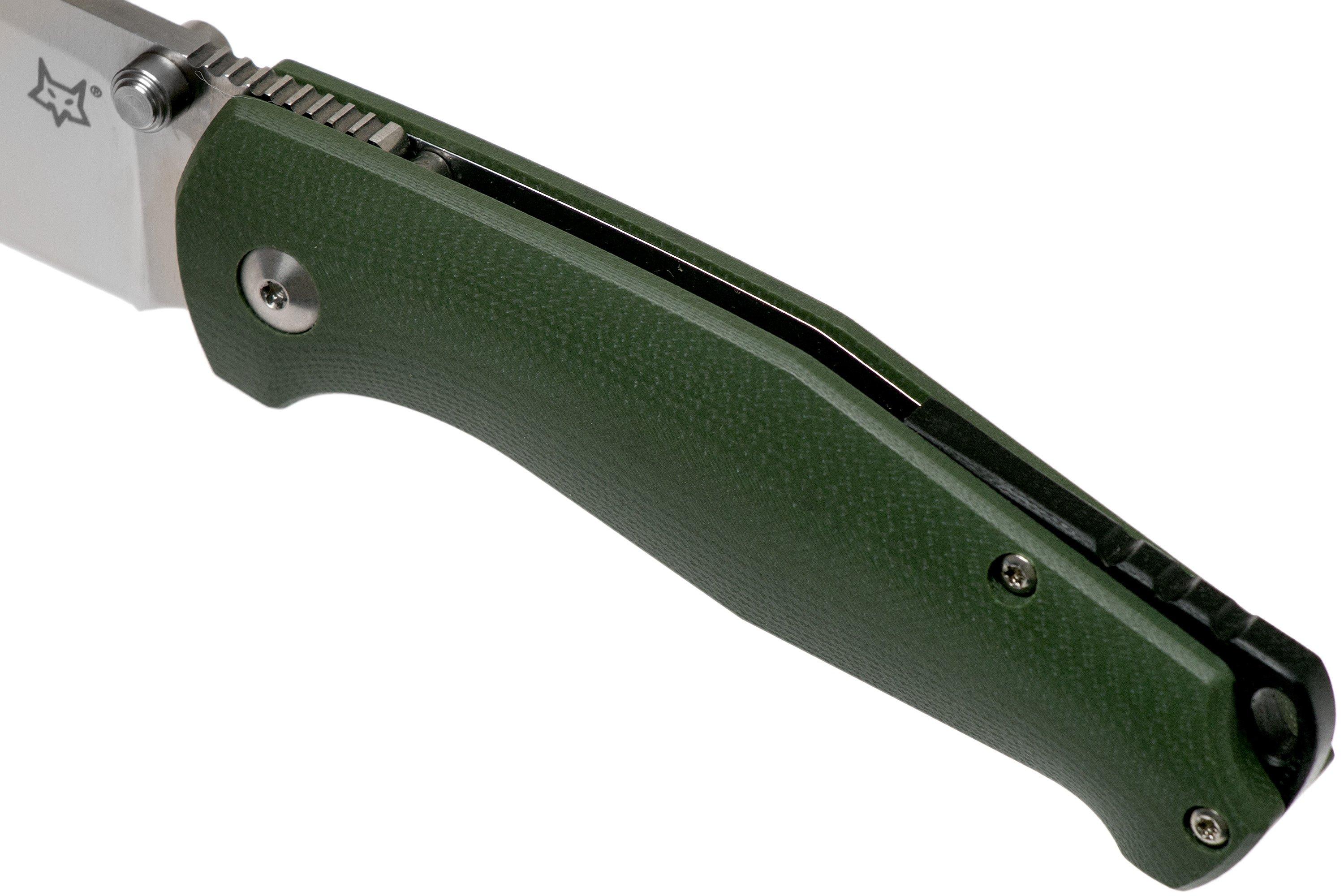 Fox TUR FX-523OD, OD Green pocket knife, Jesper Voxnaes design ...