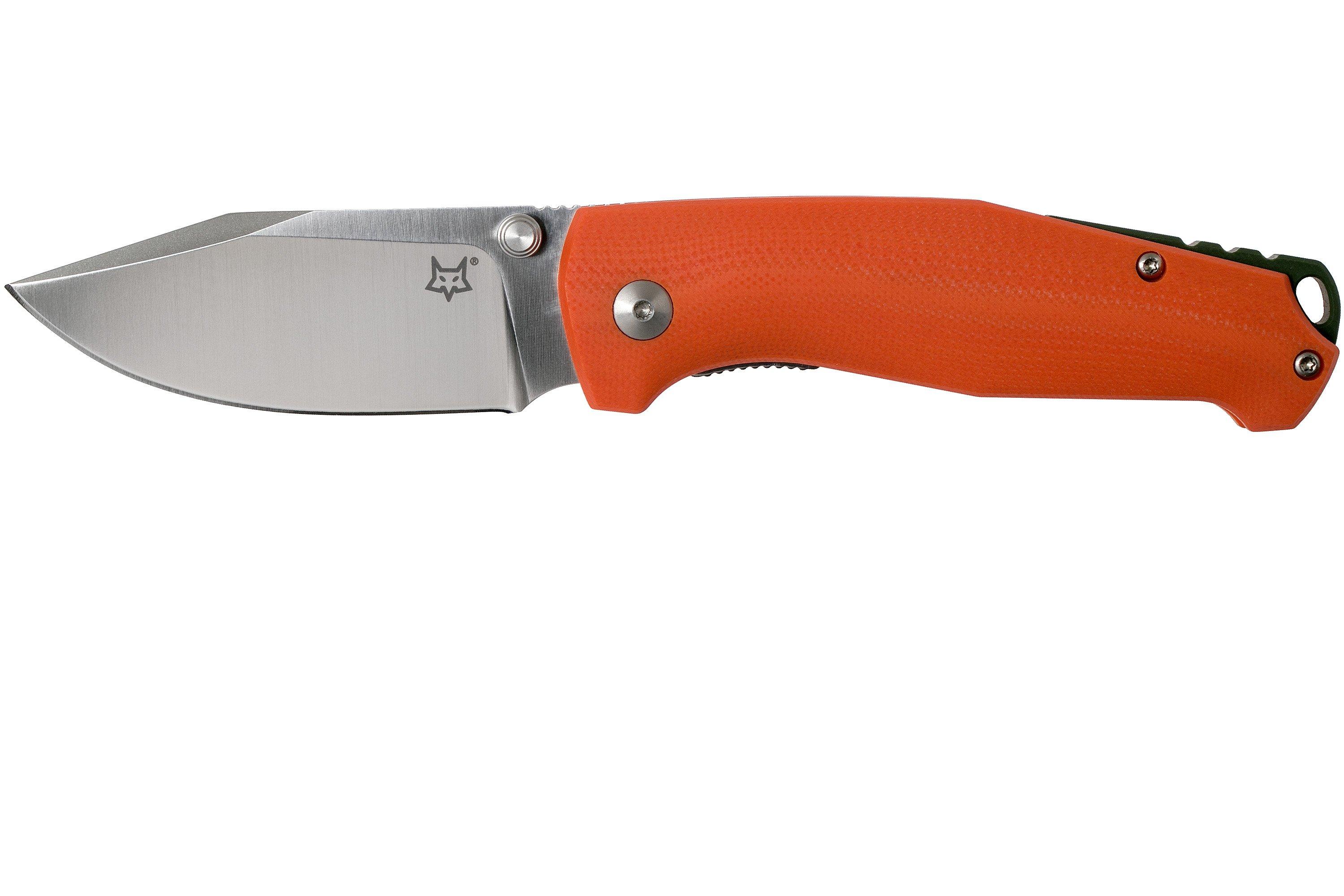 Fox TUR FX-523OR, Orange pocket knife, Jesper Voxnaes design ...